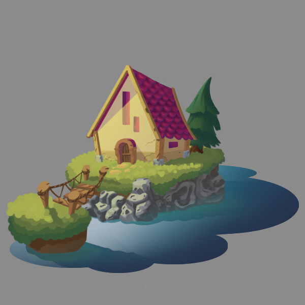 ArtStation - Game house