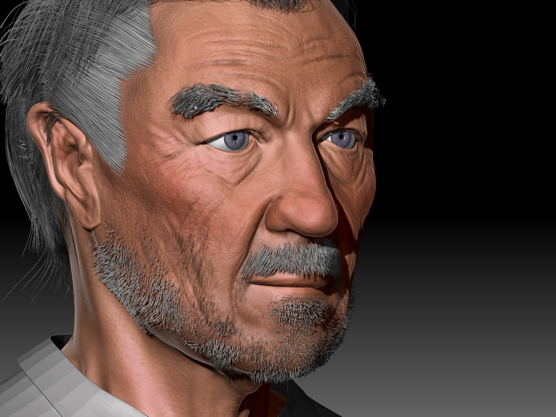 ArtStation - Ian McKellen