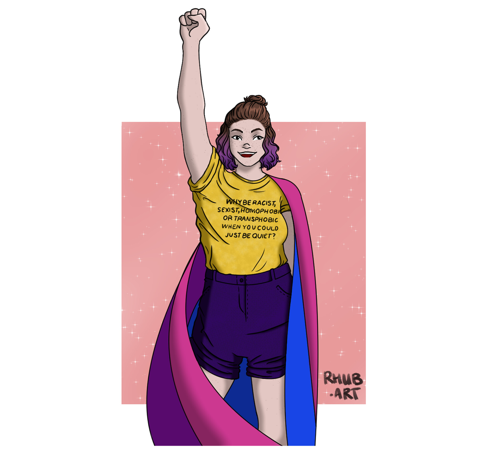 ArtStation - Pride Self-Portrait