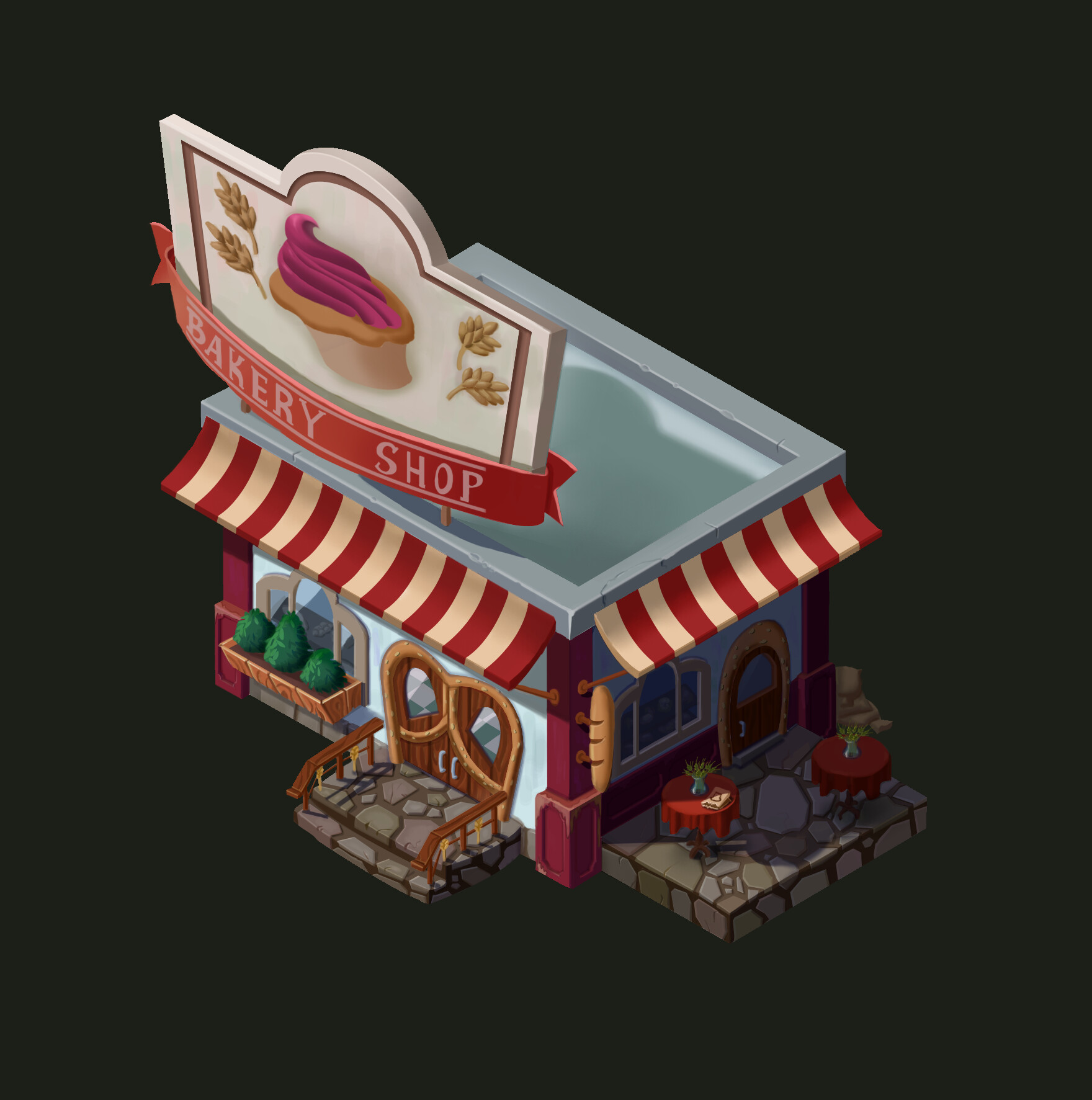 ArtStation - Isometric house