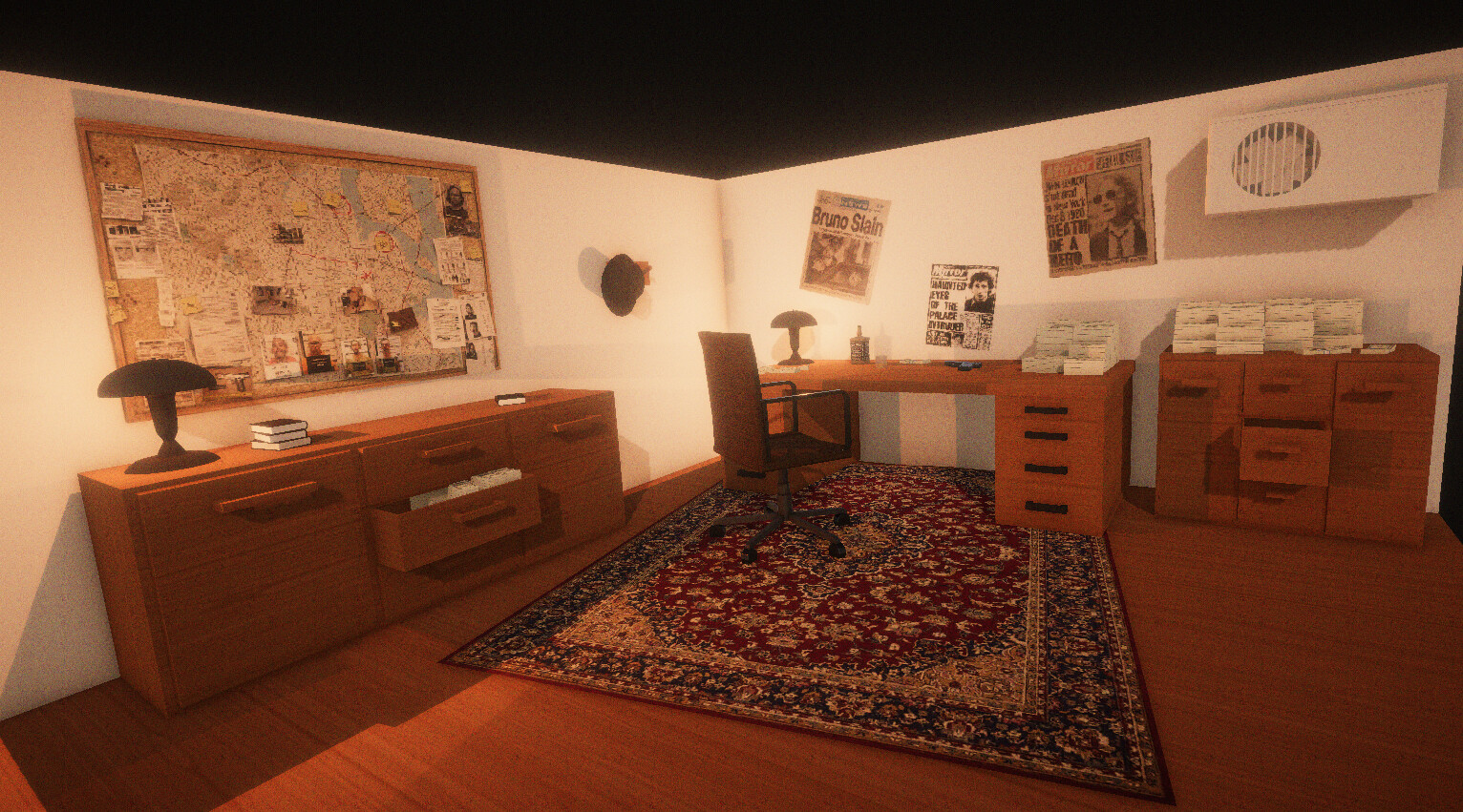 ArtStation - Vintage Office