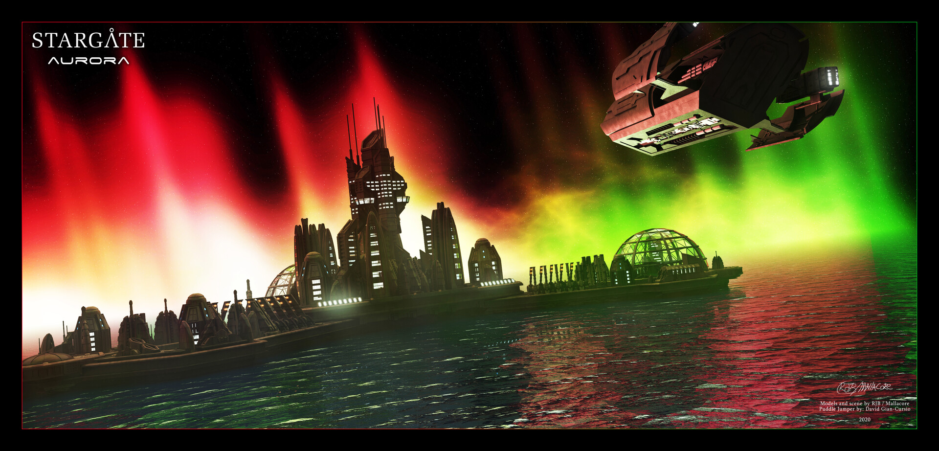 ArtStation - Stargate - Aurora (Fan Design)