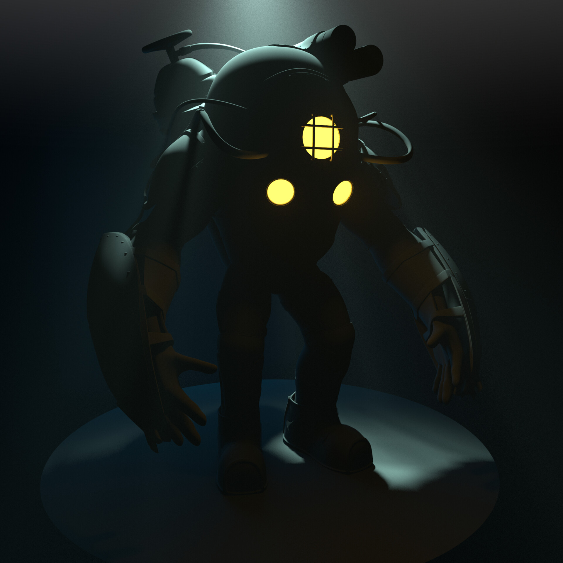 ArtStation - Big Daddy Concept