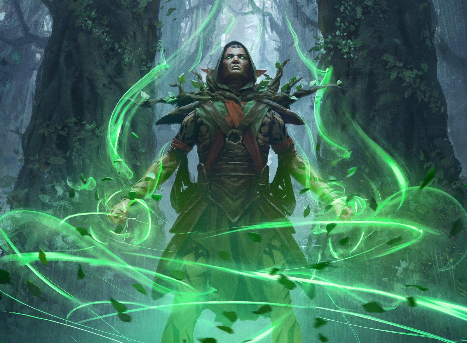 ArtStation - Llanowar Visionary