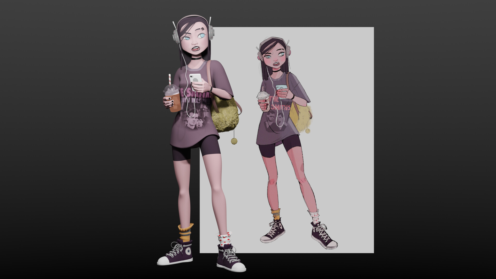 ArtStation - Character Reference model