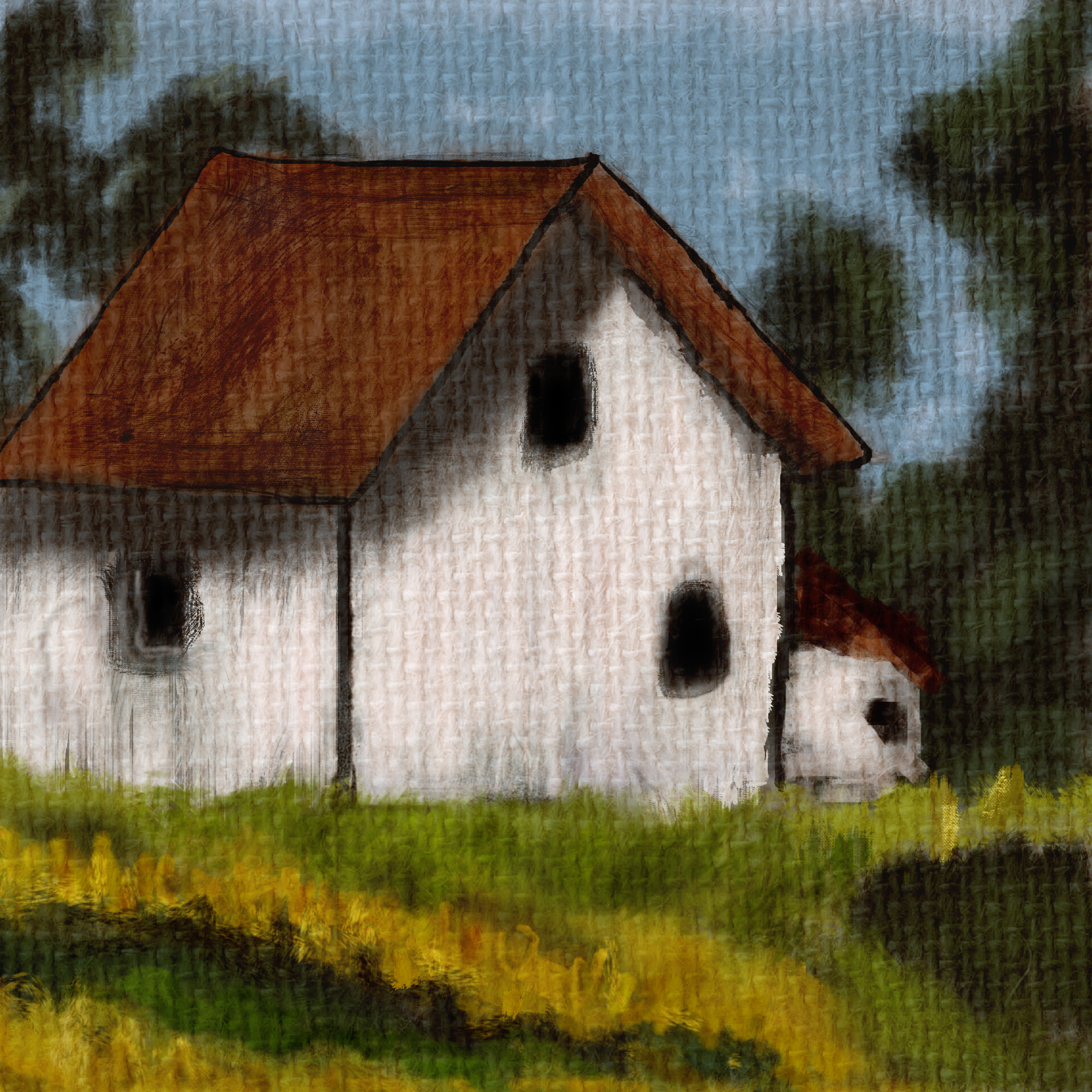 ArtStation - House painting