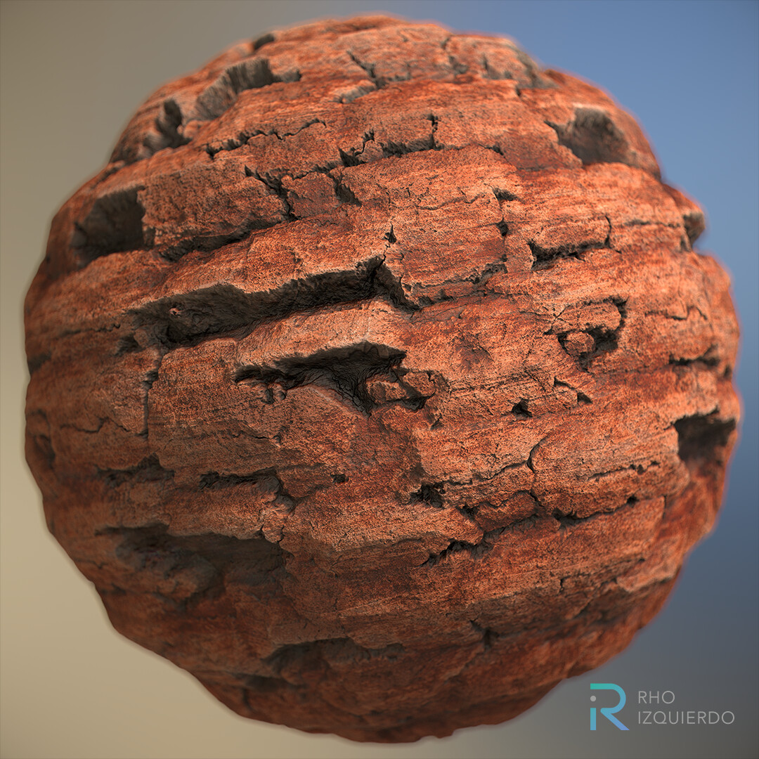 ArtStation - Cliff Material Study - Substance Designer