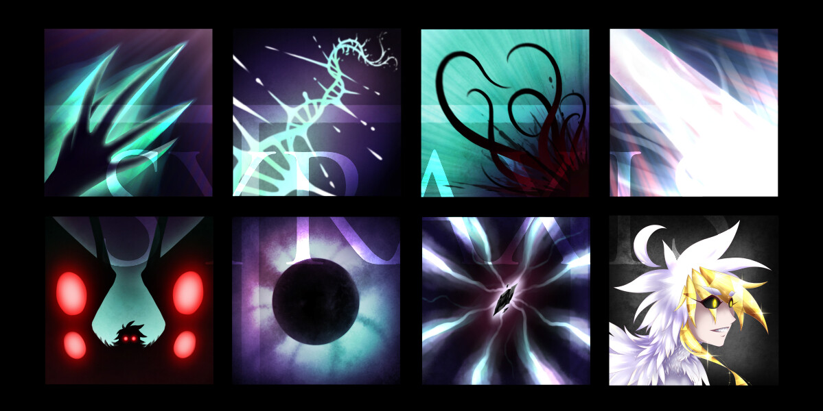 ArtStation - Heratik; Ability Icon Concepts