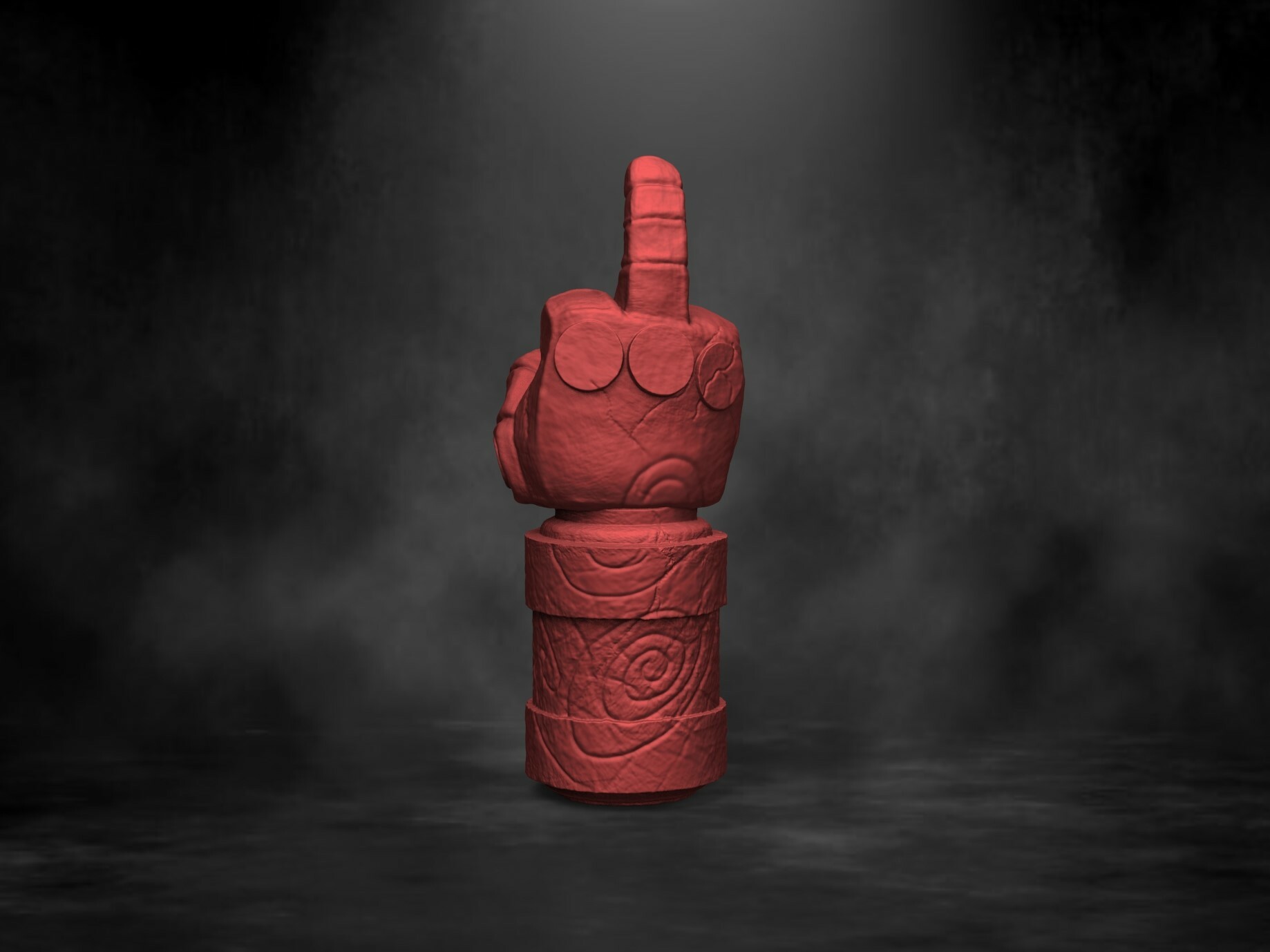 what is hellboy's hand