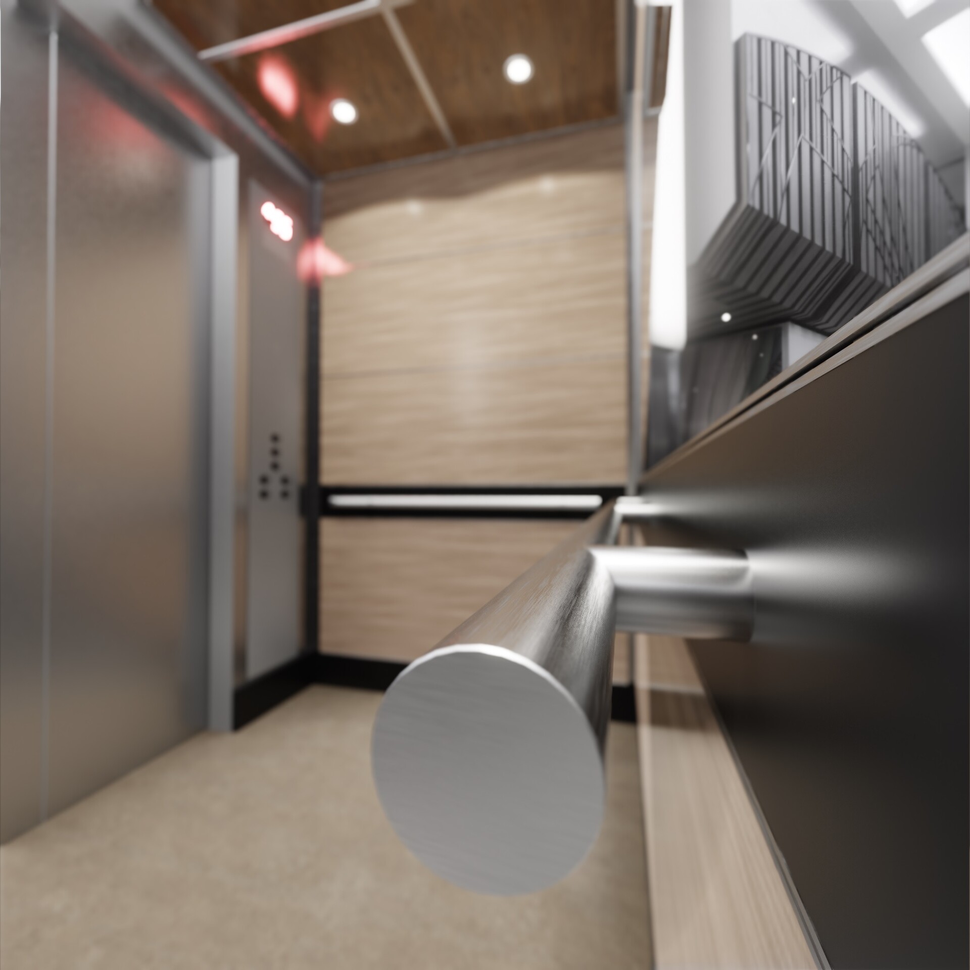 Paulo Samurai - Elevator designer 3D model made in Blender | total ...