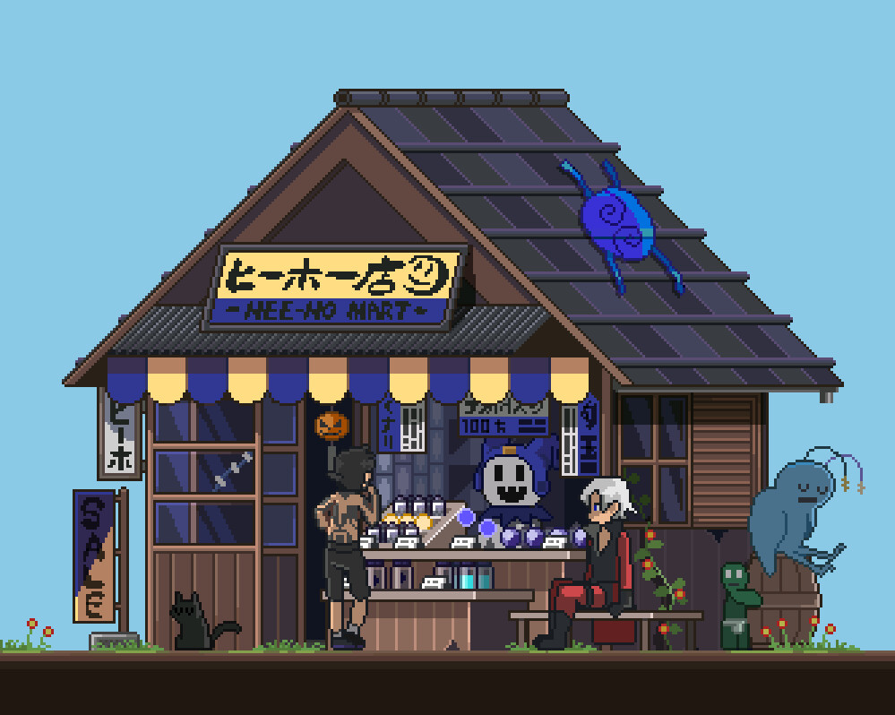 ArtStation - Roadside Shop