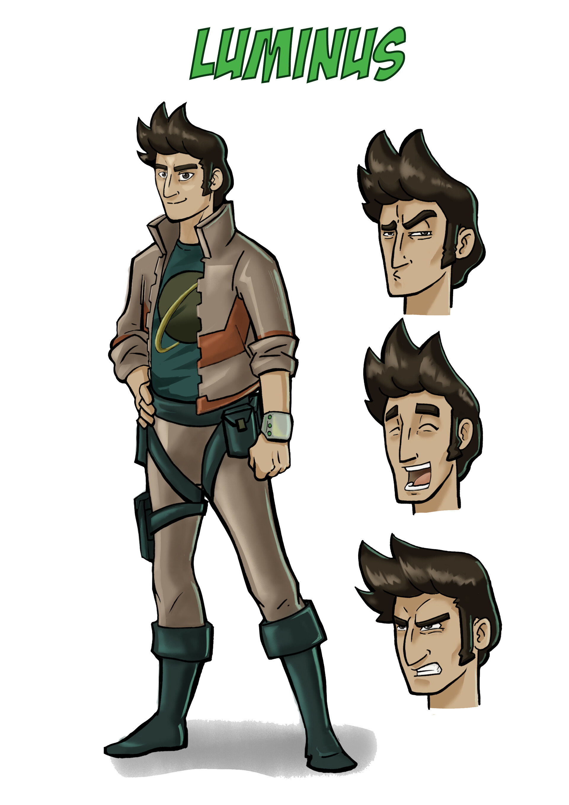 ArtStation - Capitão Luminus