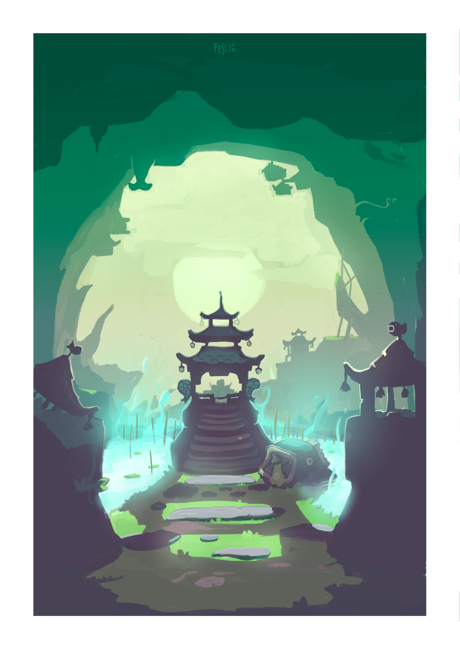ArtStation - A Shrine