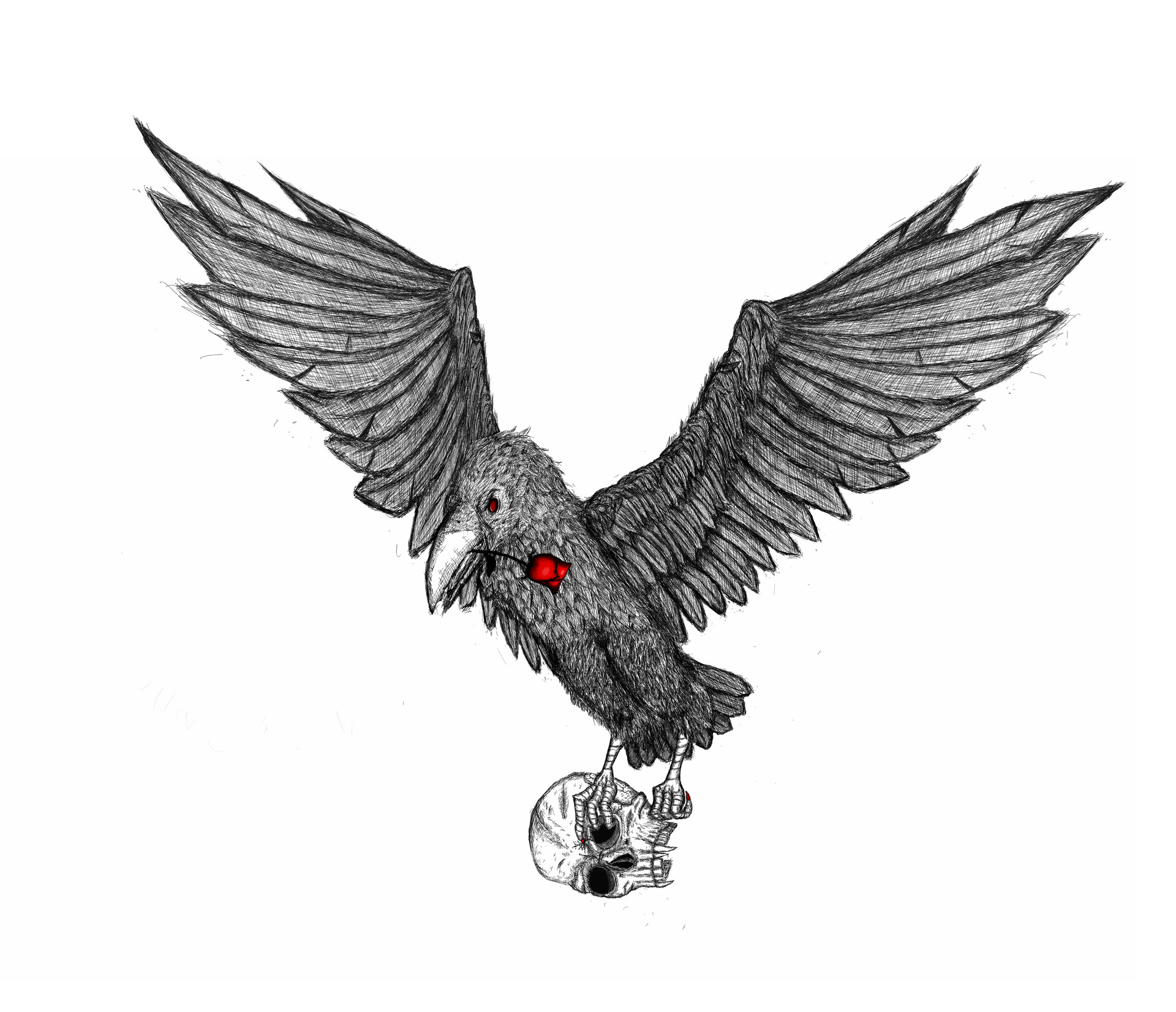 ArtStation - ancient raven