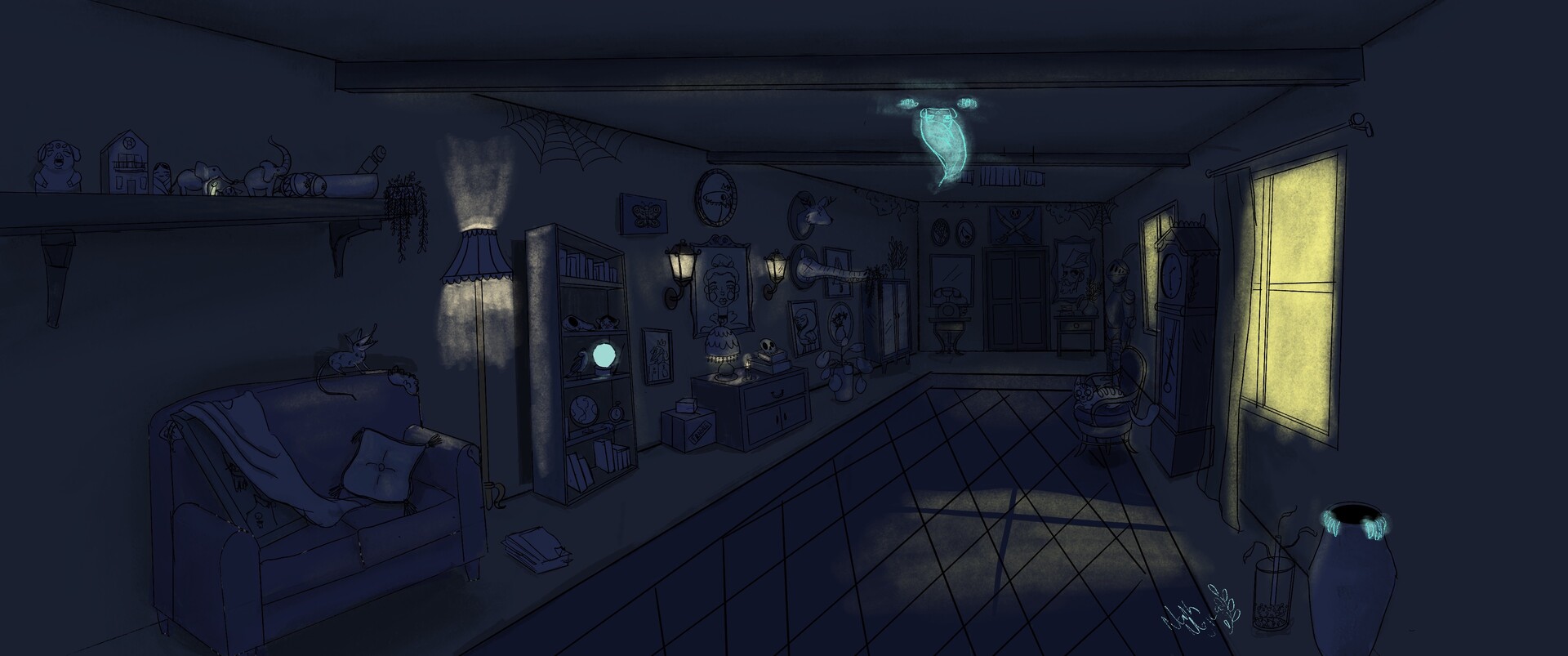 ArtStation - Spooky Mansion