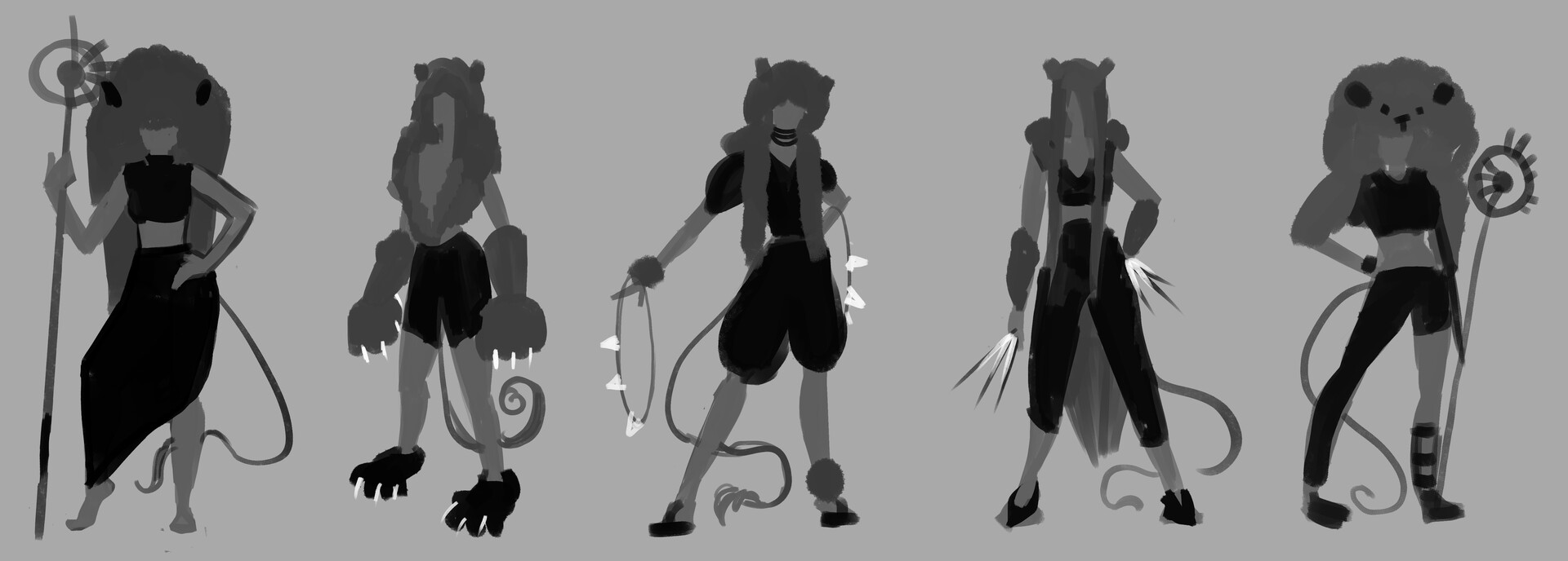 Mokko Fisher - Character design