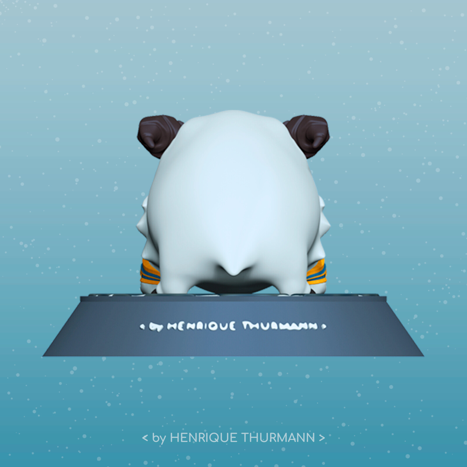 Henrique Thurmann - Braum Poro Fan art