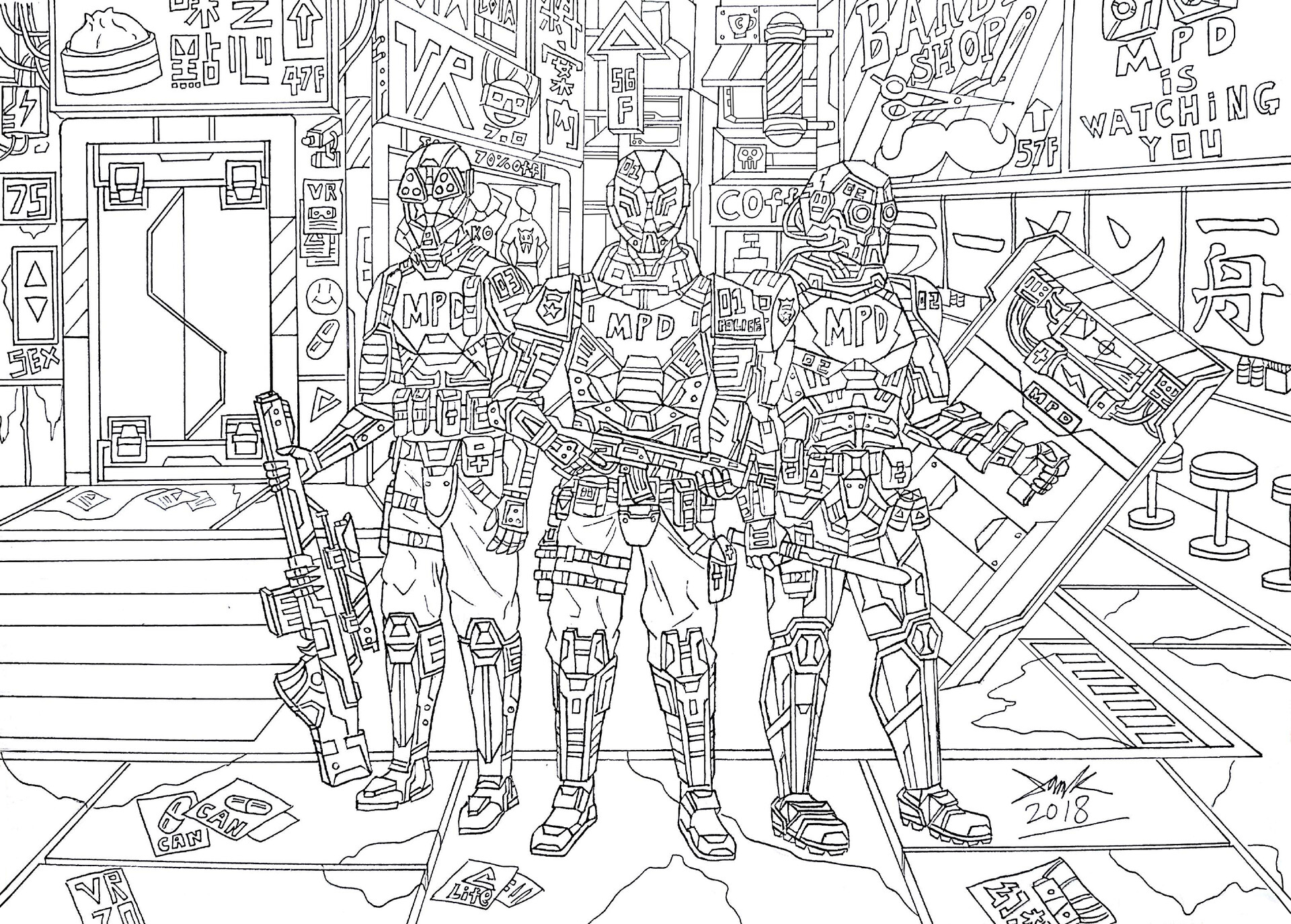 ArtStation - Magalon City---MPD