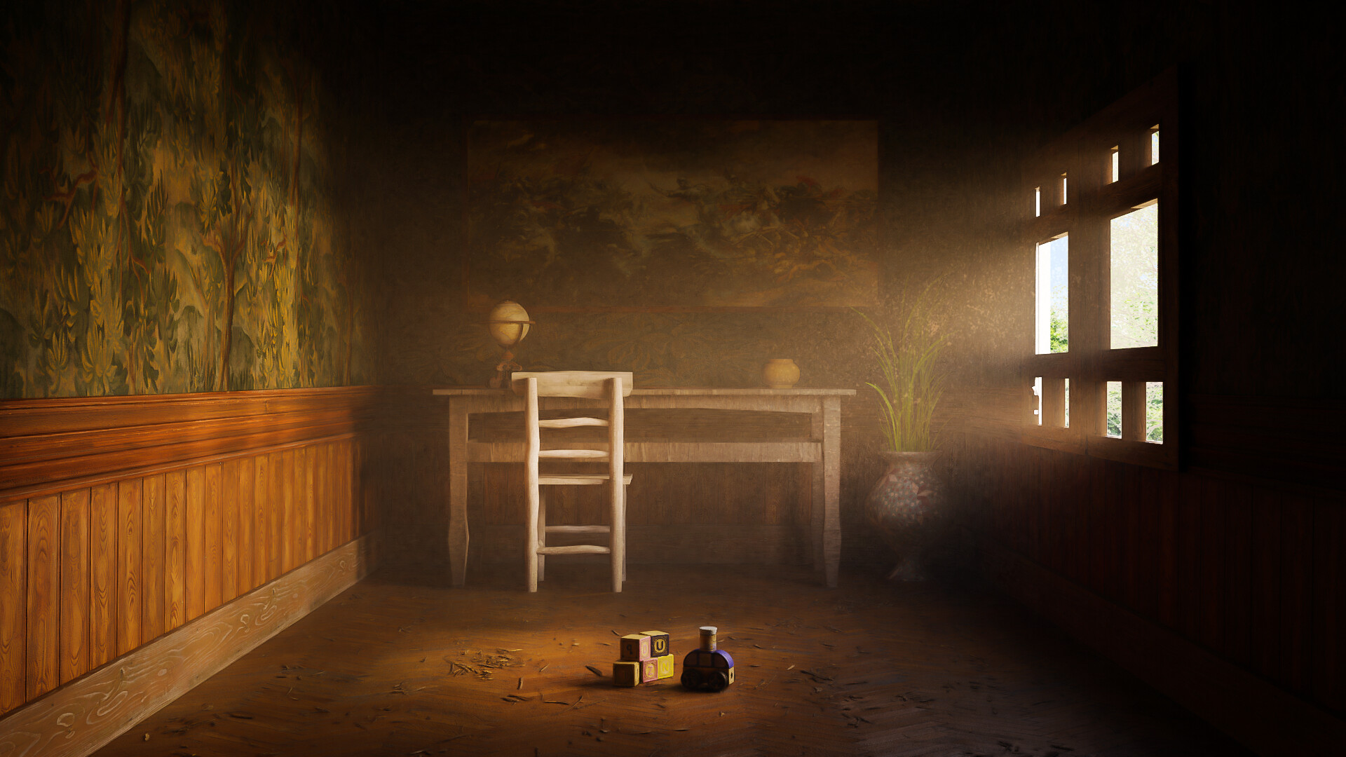 ArtStation - Old Room