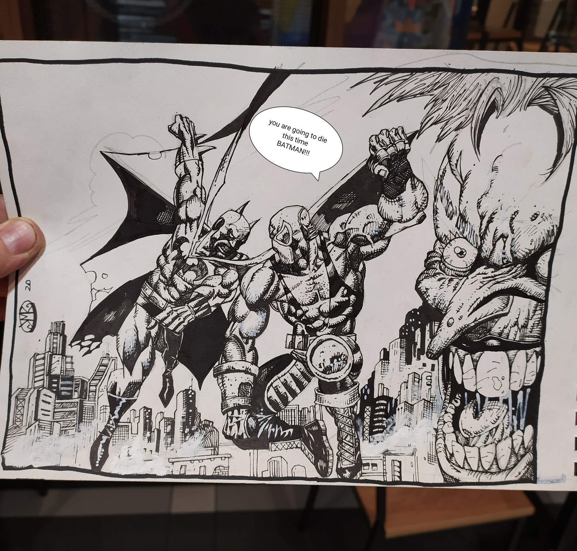 ArtStation - Bane vs Batman