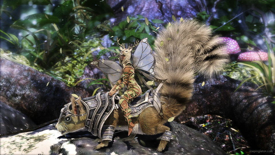 ArtStation - Battle Squirrel