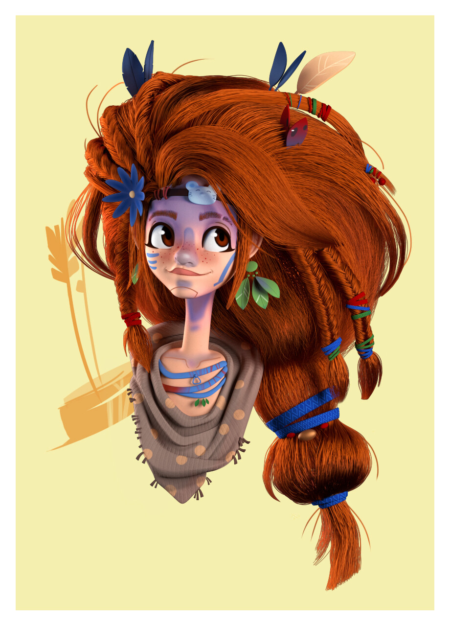 ArtStation - Wild Girl