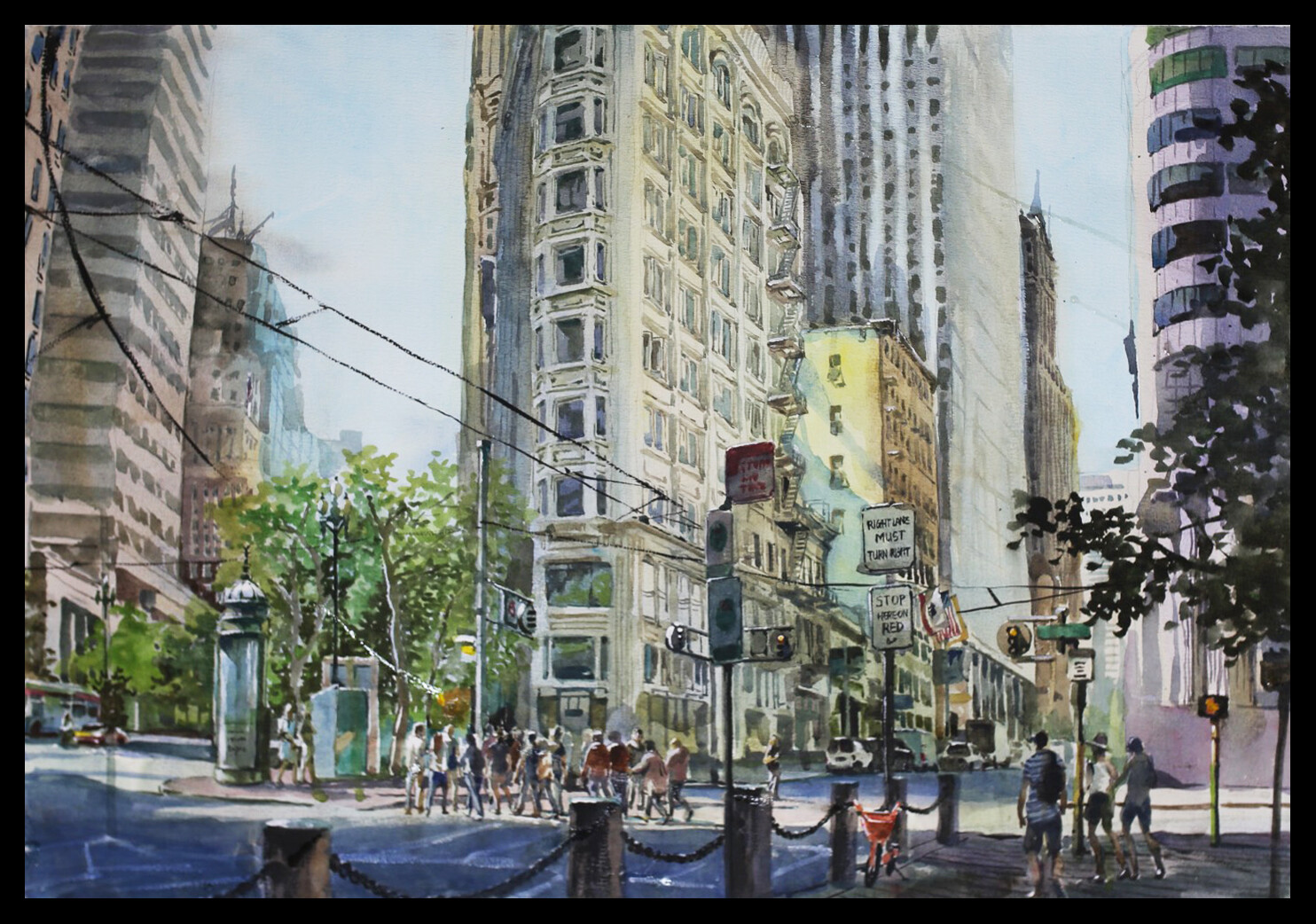 ArtStation - Cityscape of San Francisco
