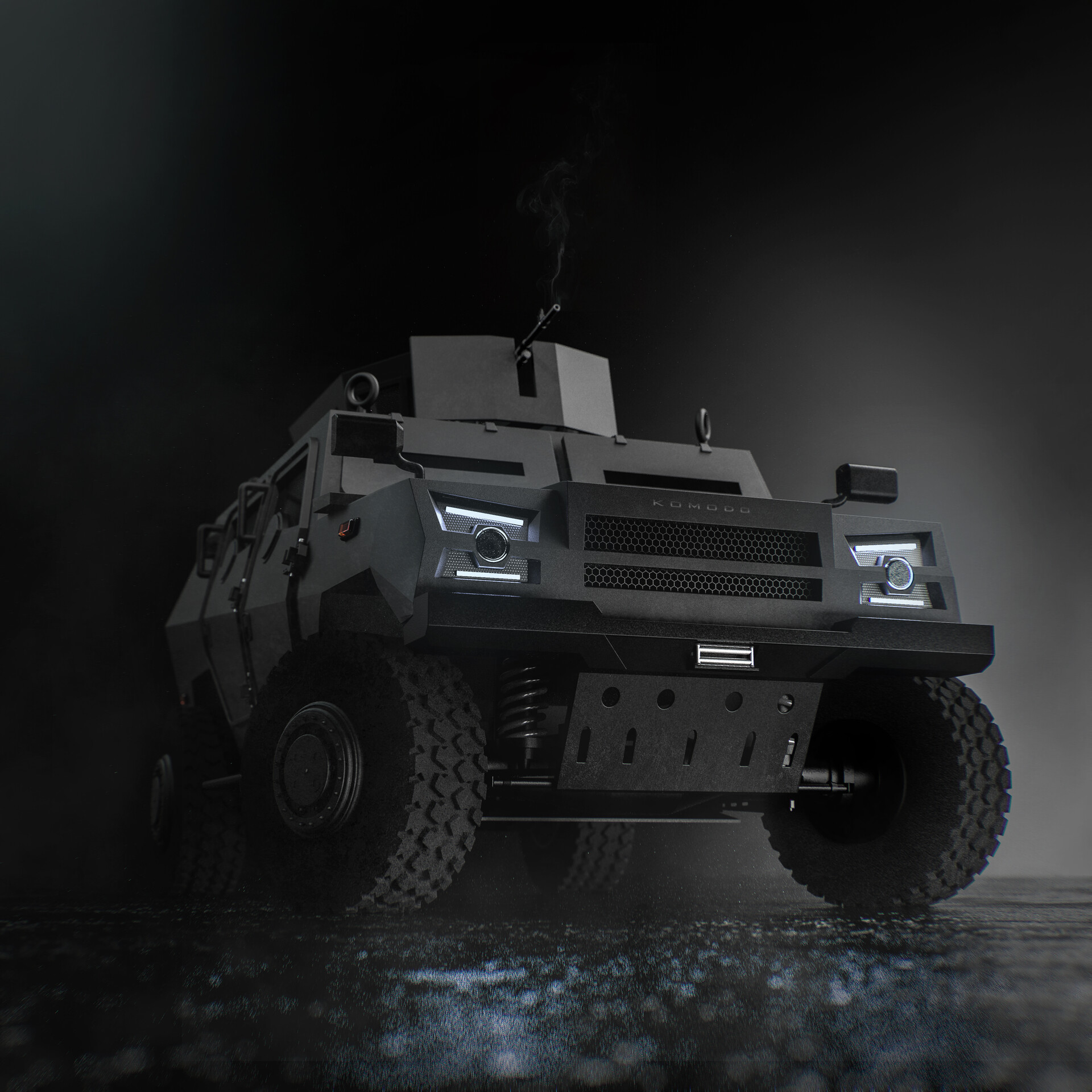 ArtStation - Stealth Komodo 4x4