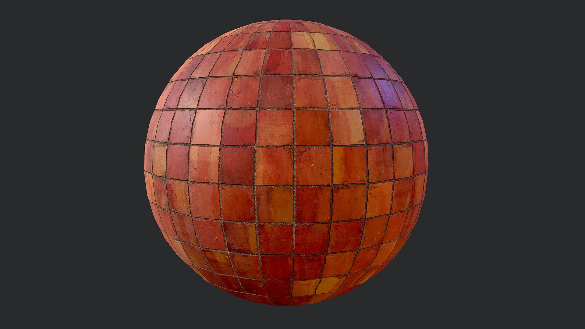 ArtStation - Tile Brick Wall Realism