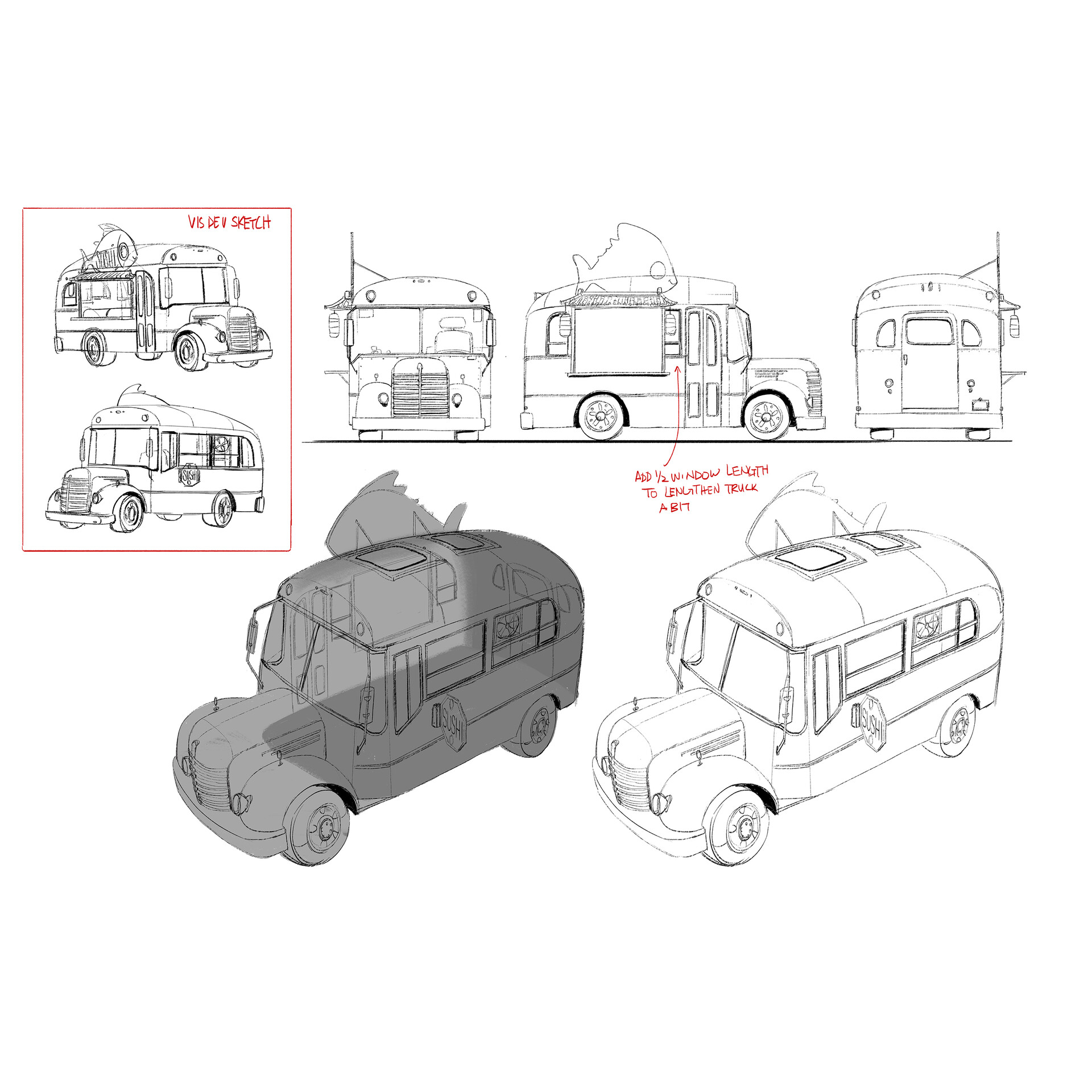 Chika Saito - Sushi Bus