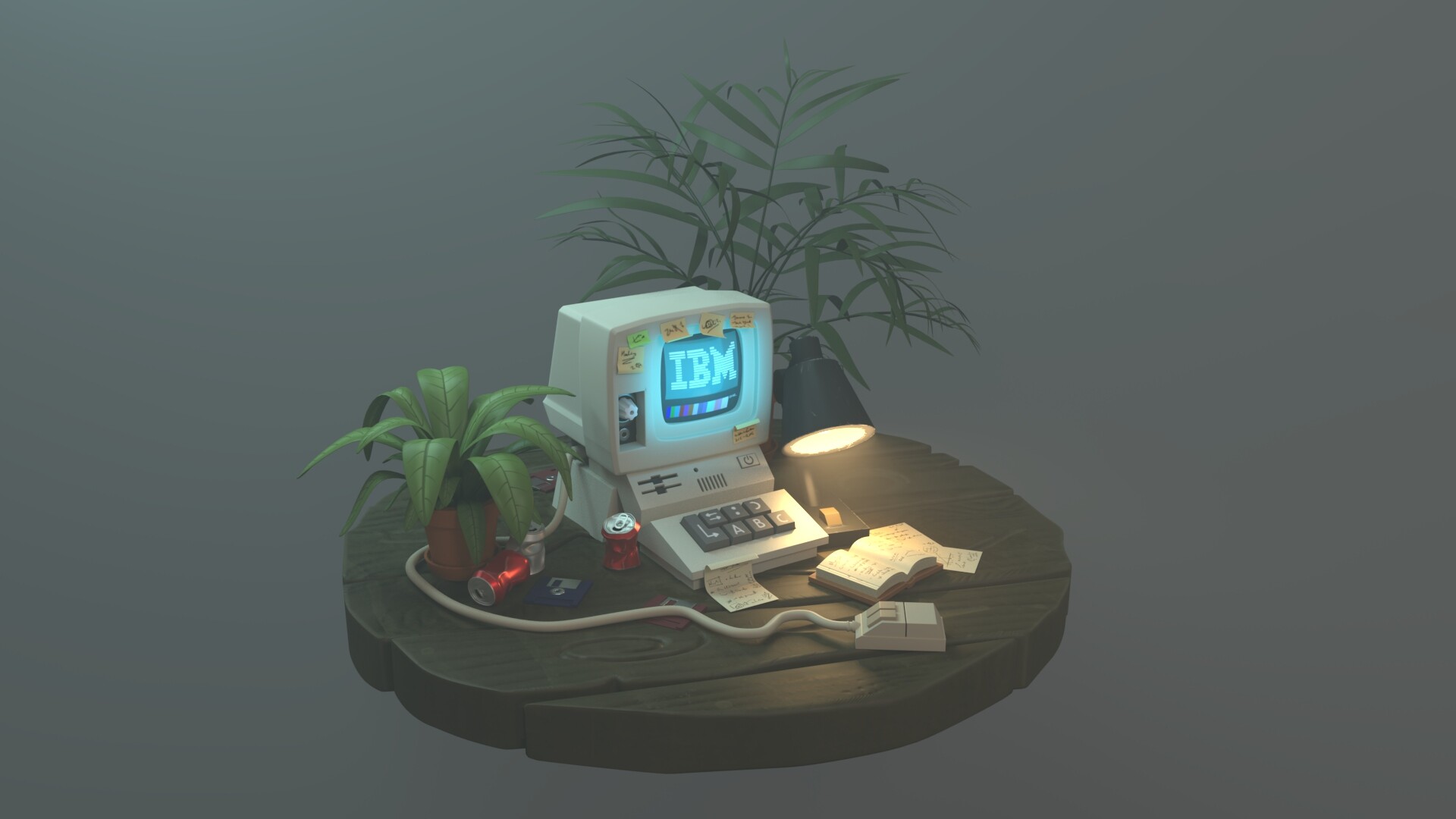 ArtStation - Old Computer