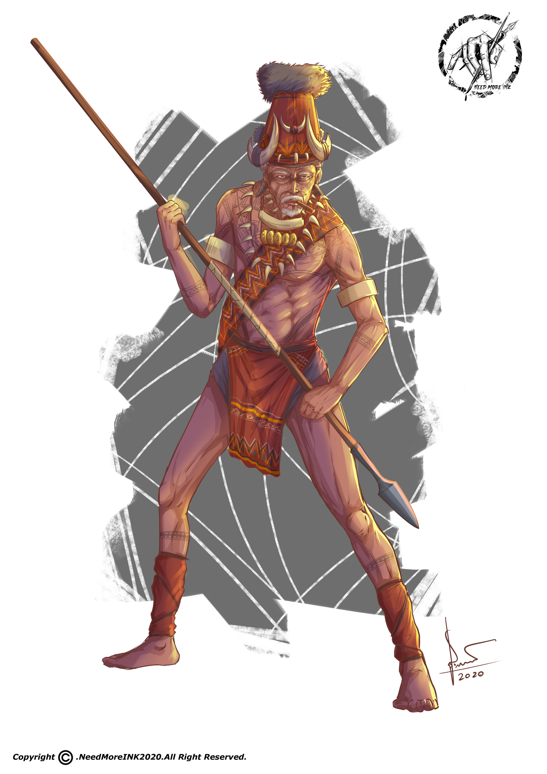 ArtStation - Naga Head Hunter