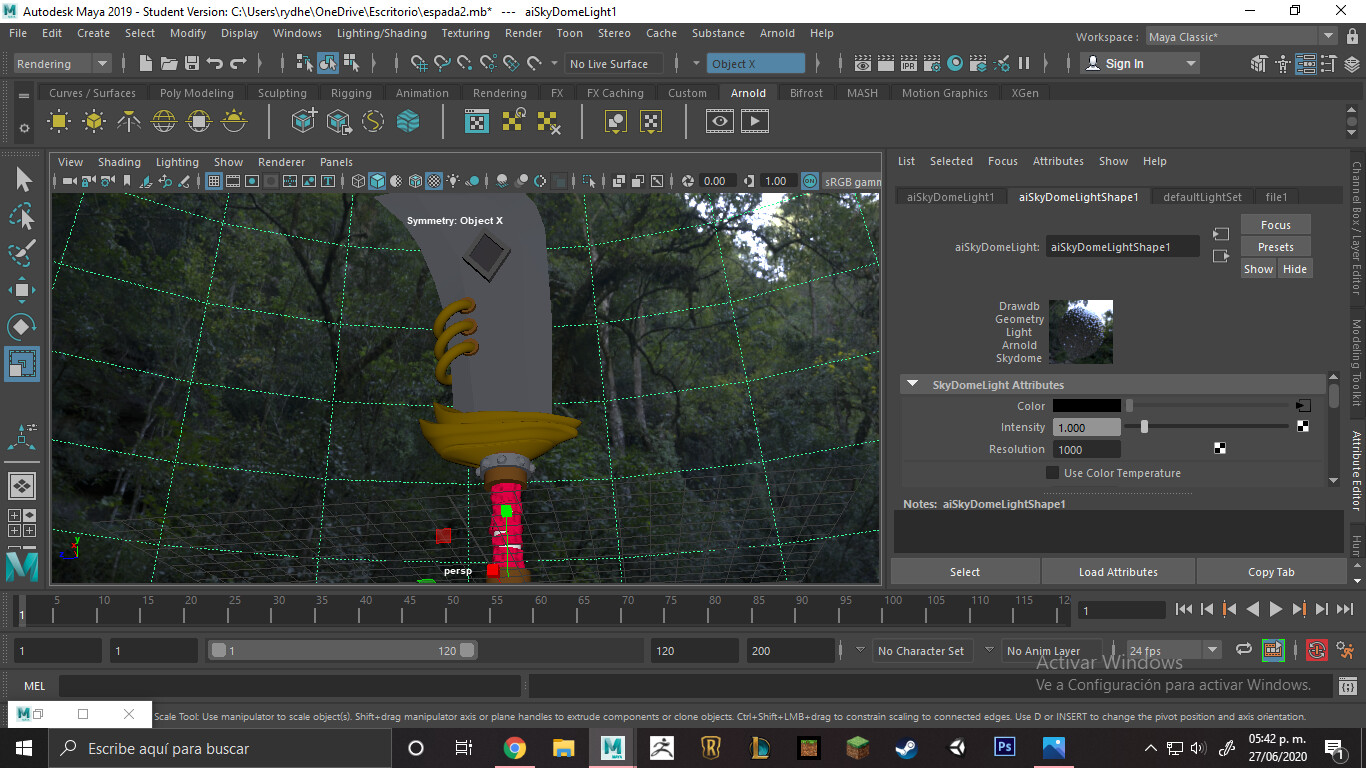 ArtStation - prop for rendering course