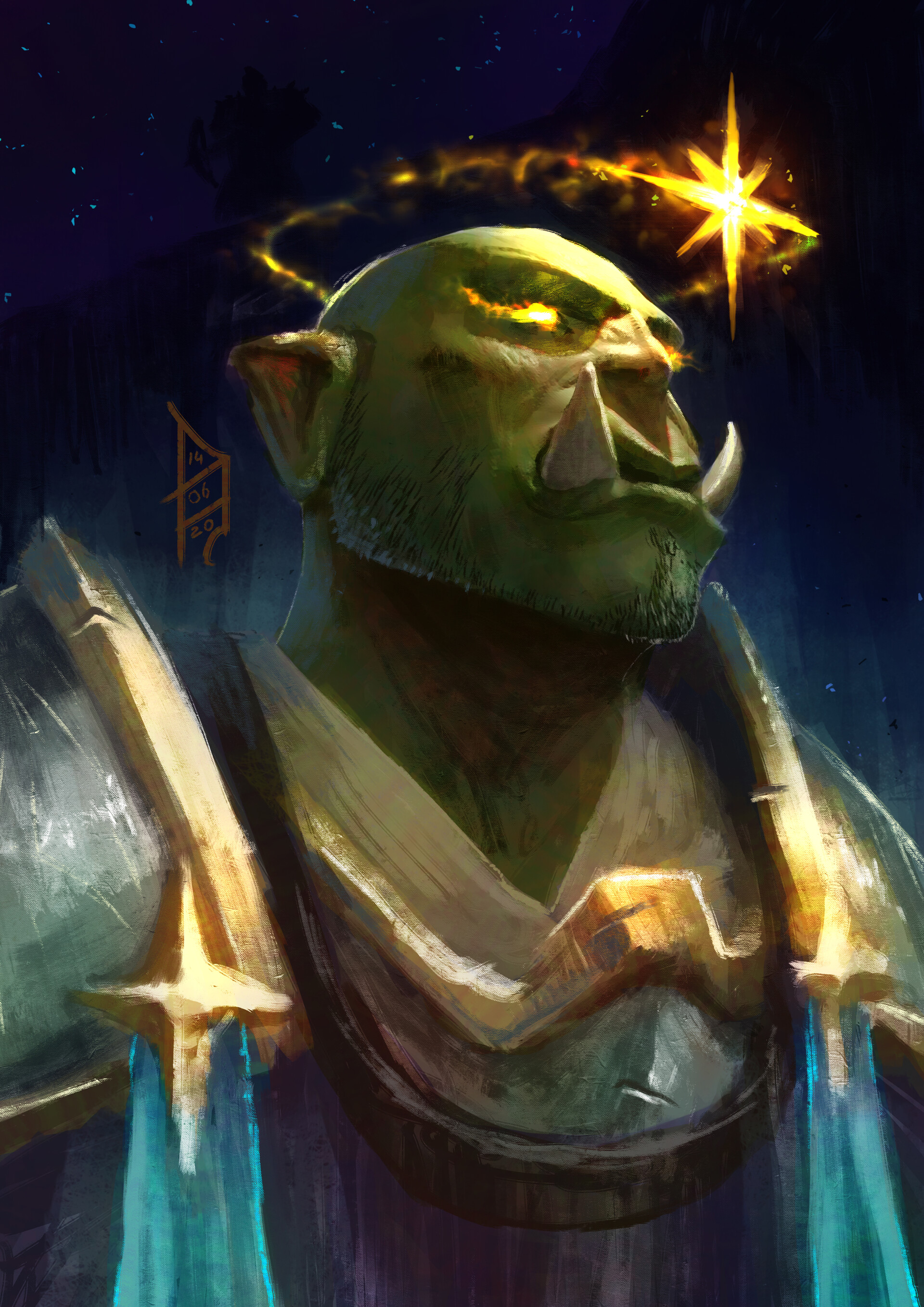 ArtStation - Orgoth the Bright (DnD5e)