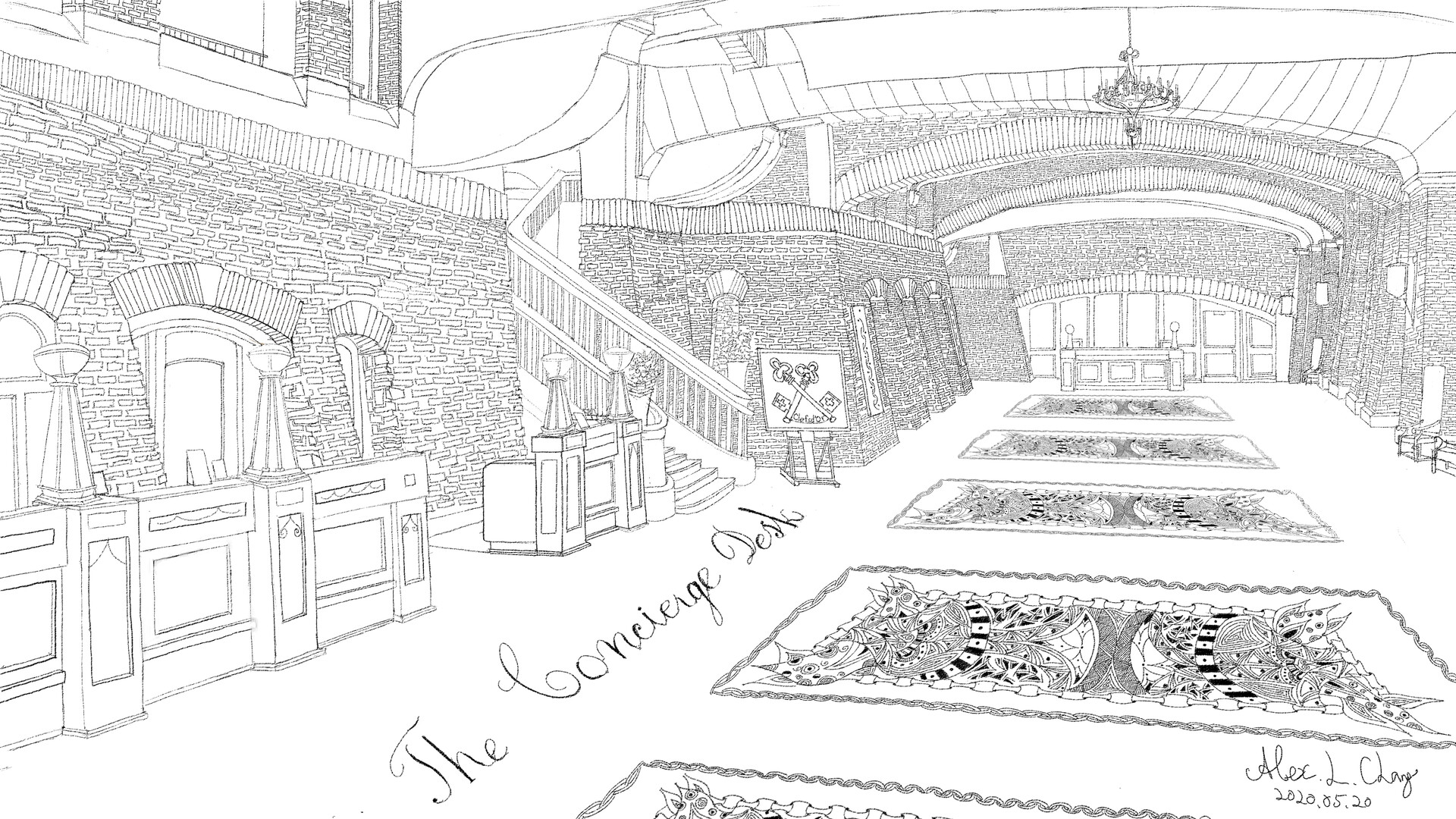 ArtStation - The Concierge Desk