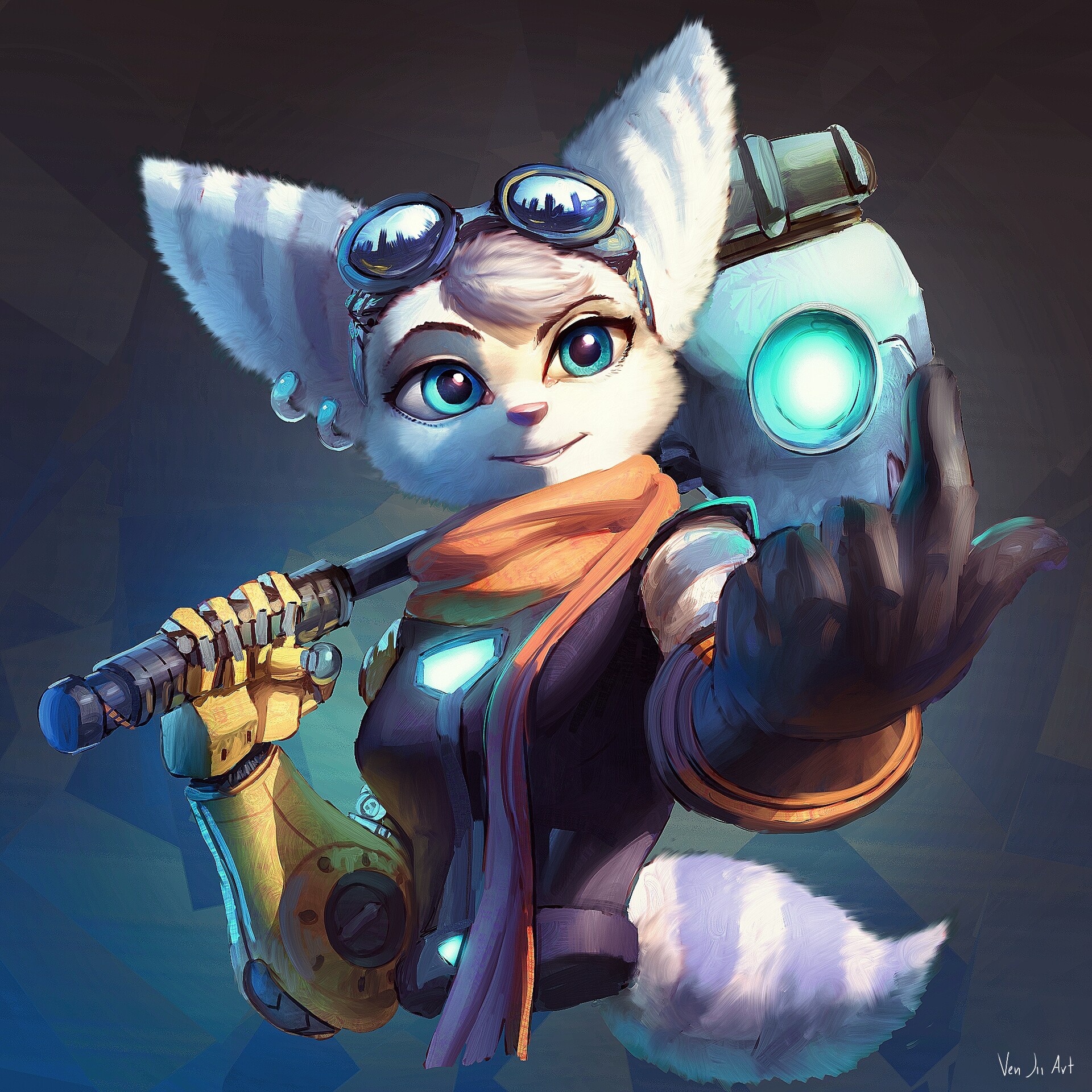 ArtStation - Female Lombax