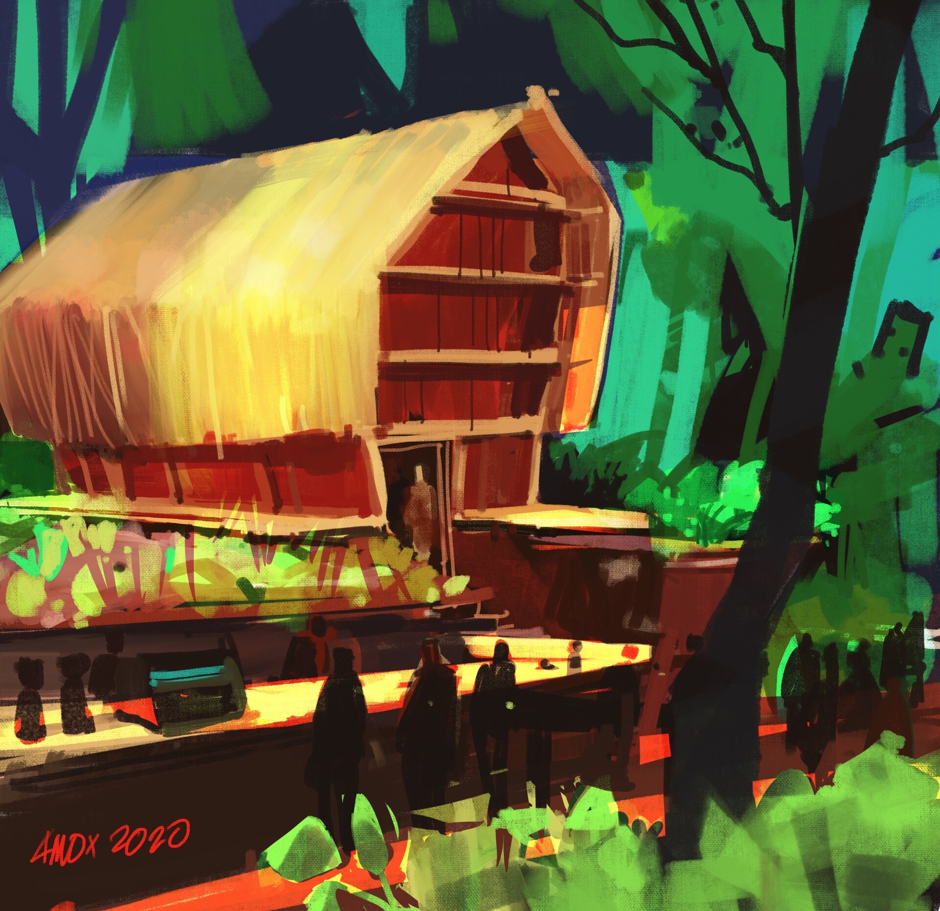 ArtStation - Forest bar