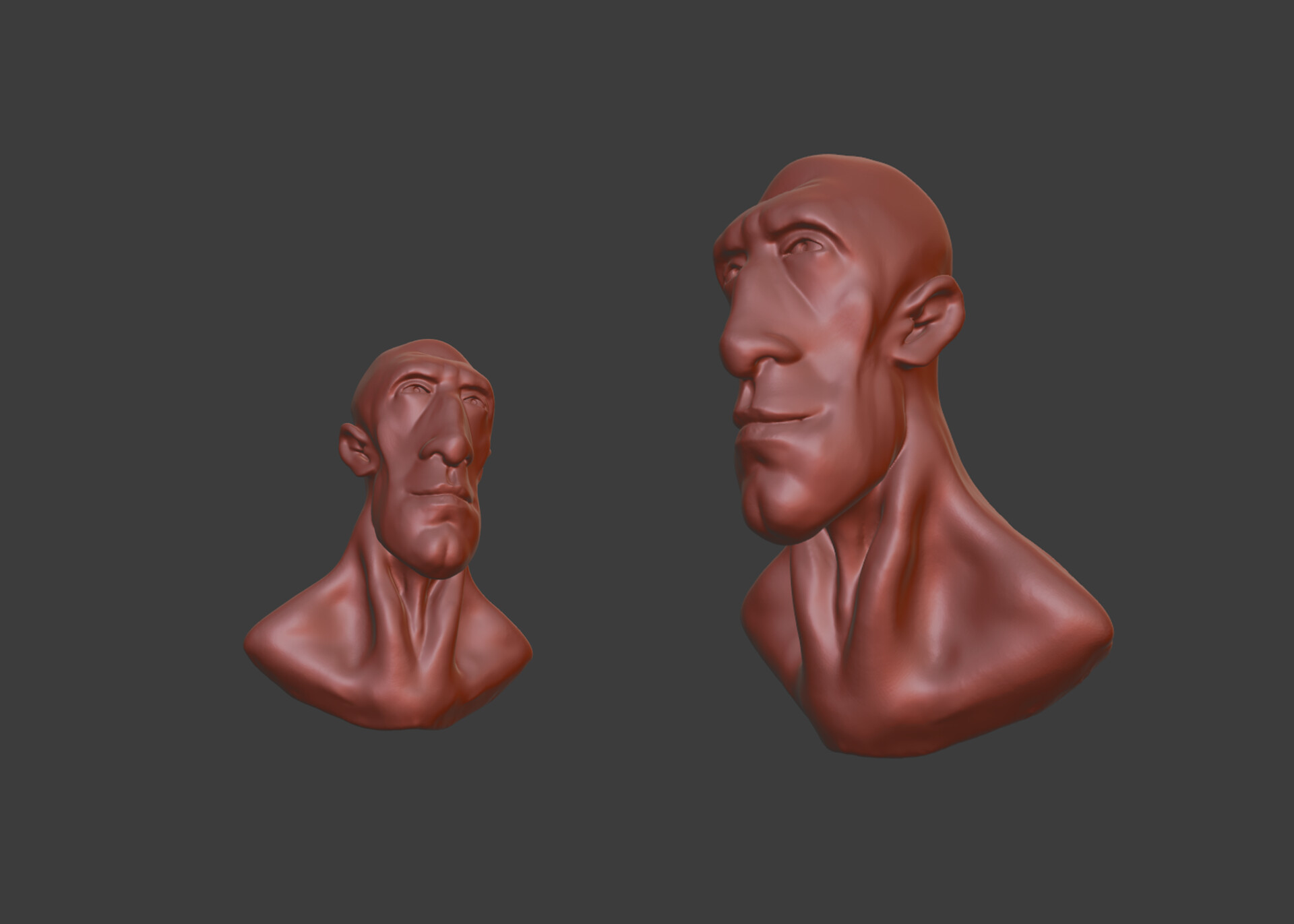 ArtStation - Bald guy sculpt