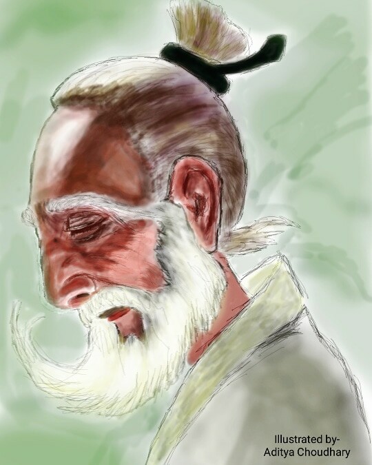 ArtStation - Old monk