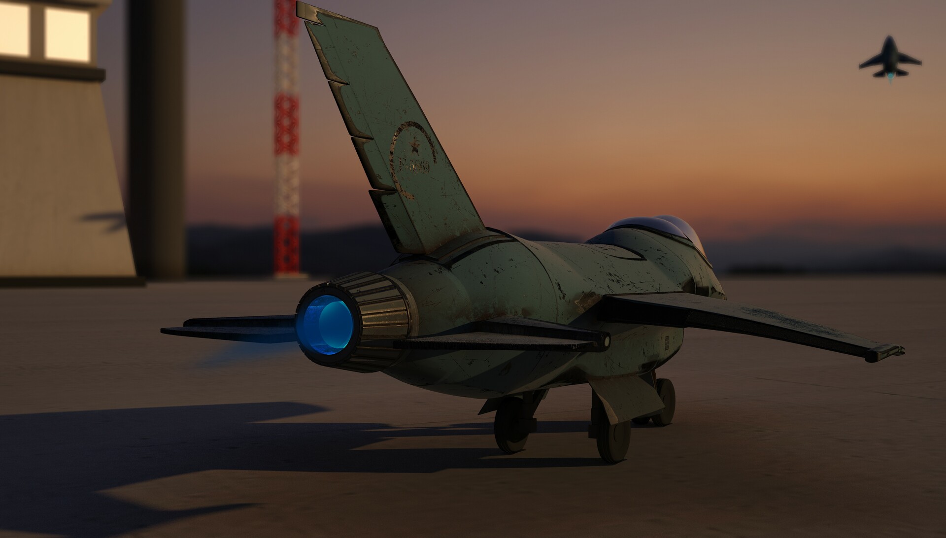 ArtStation - Fighter jet