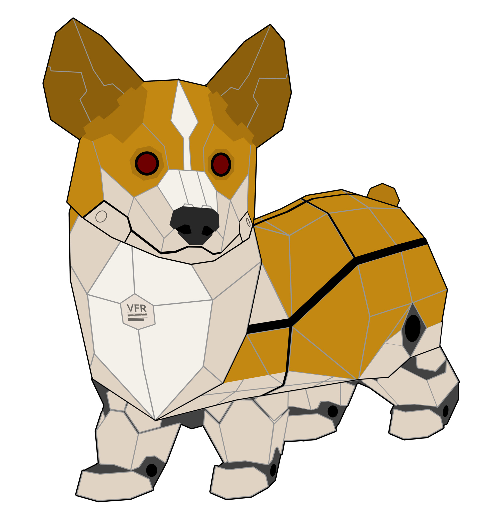 ArtStation - Mecha-Corgi