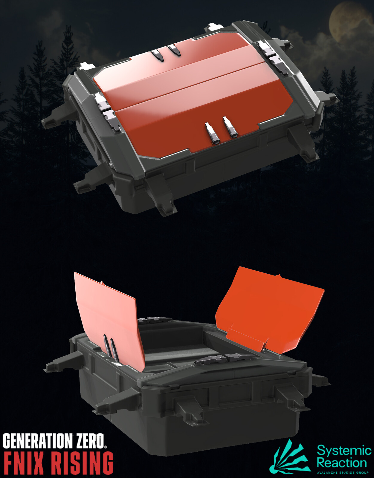 Oscar Linder - Generation Zero: FNIX Rising - FNIX Harvester container