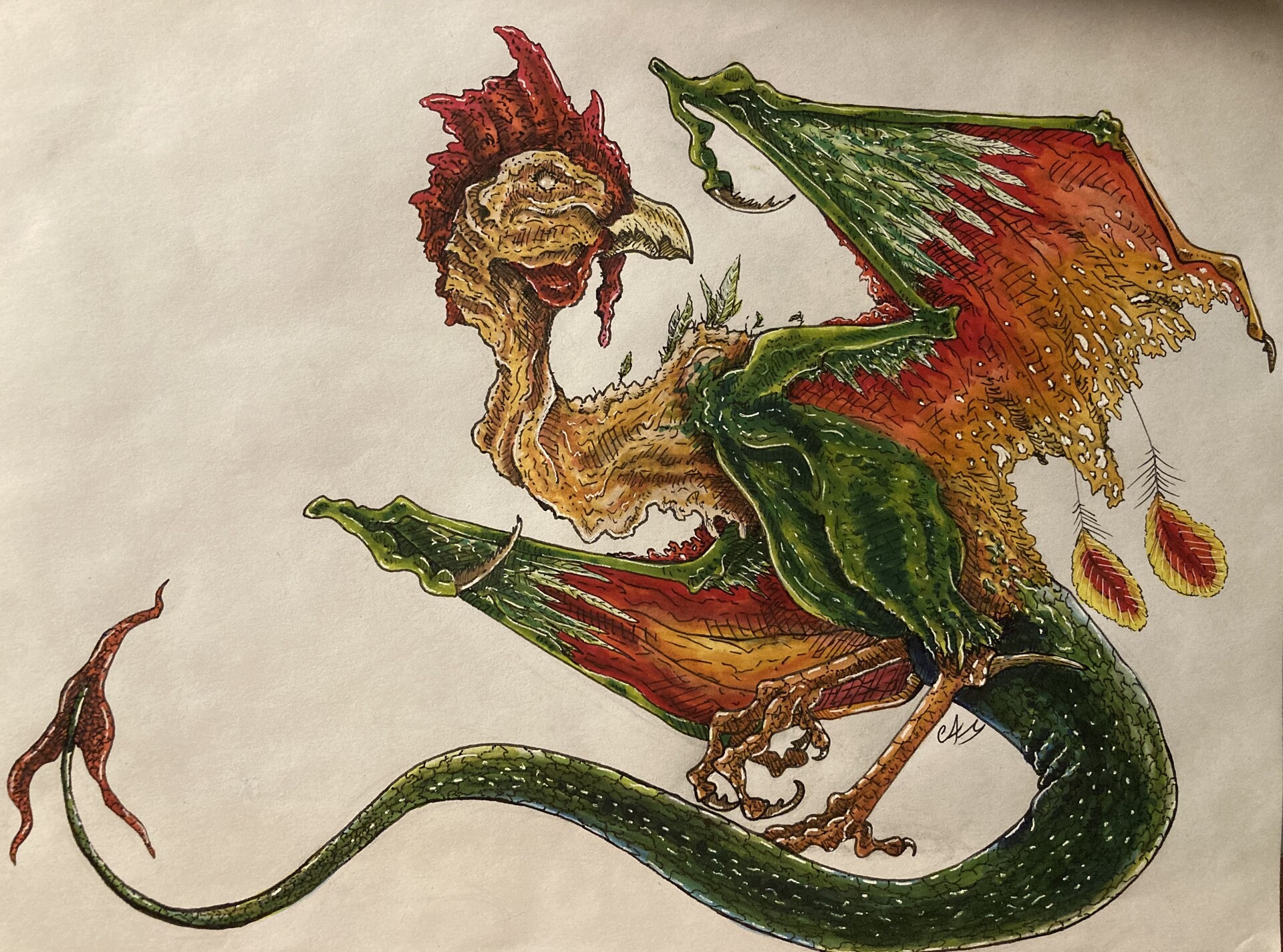 ArtStation - Cockatrice