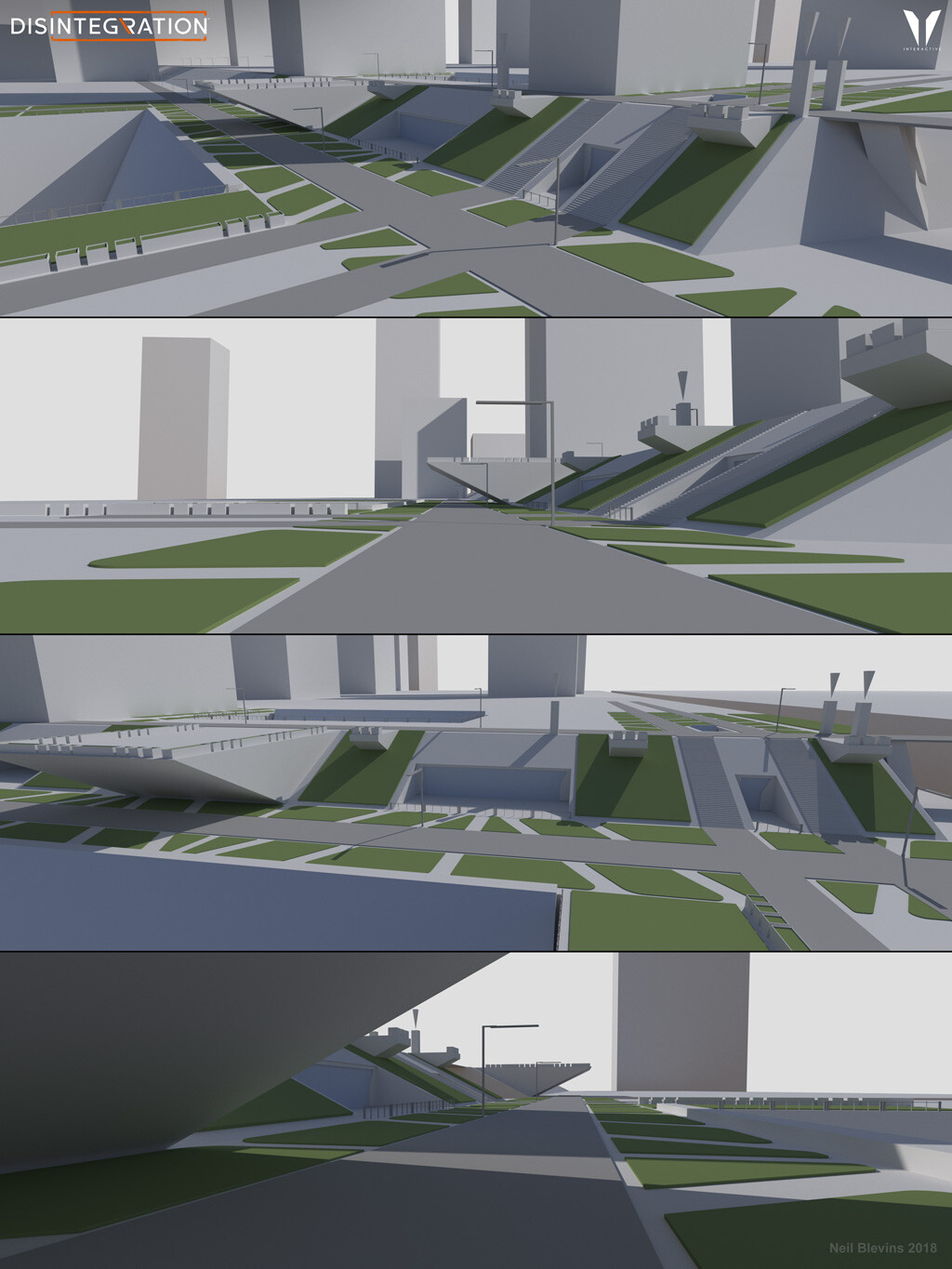 Neil Blevins - Disintegration Urban City Street