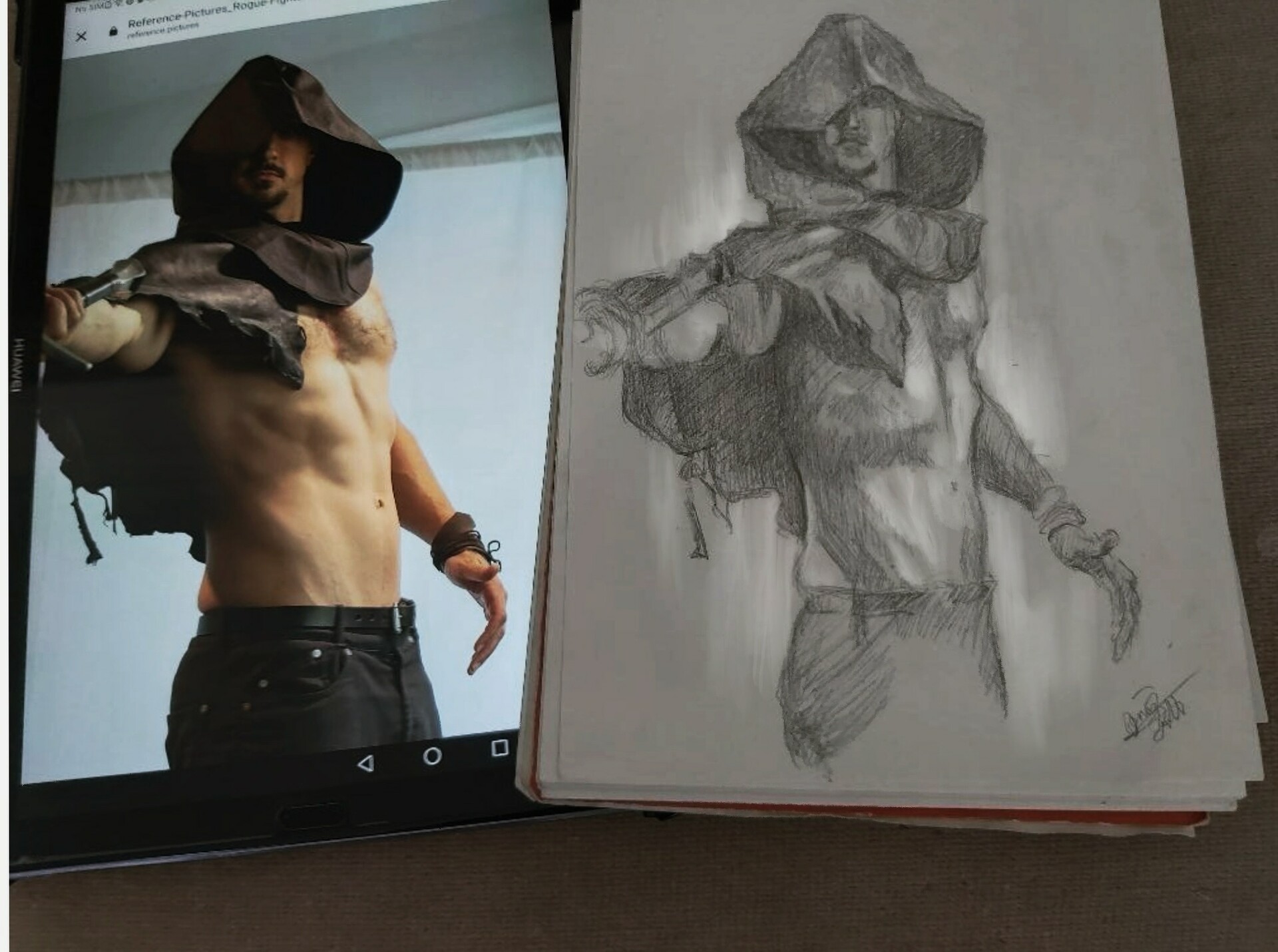 hood art reference