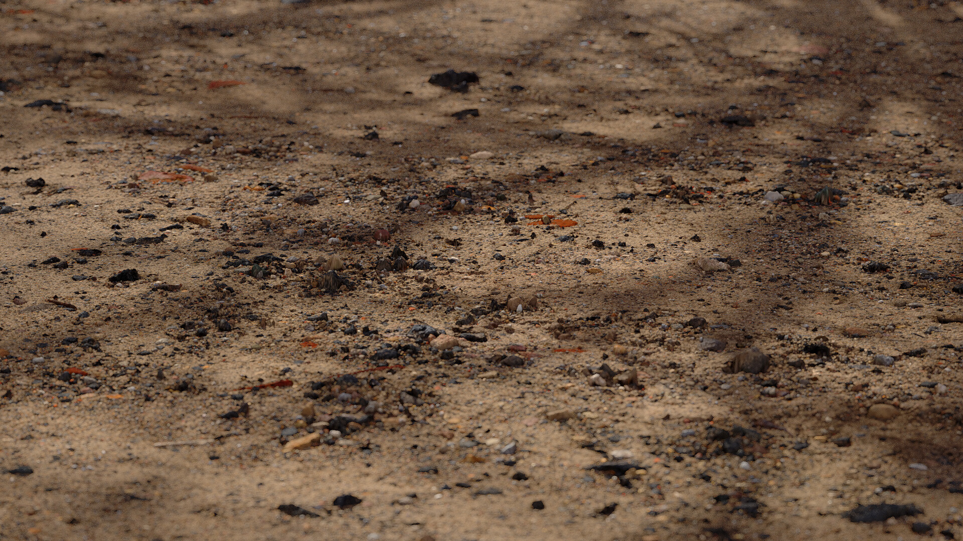 3D Scanned Textures - Stone Debris Soil Material | Photoscanned