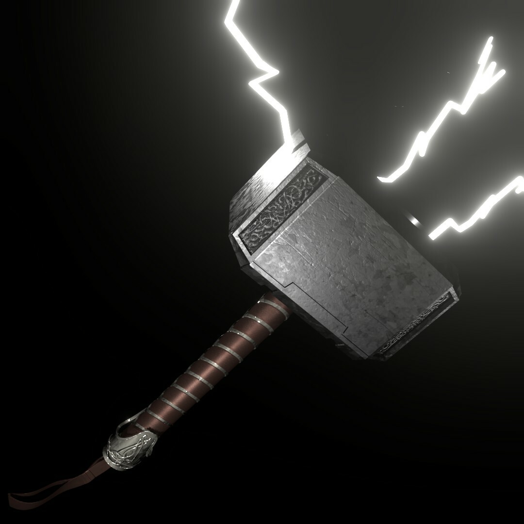 ArtStation - Thor's Mjolnir