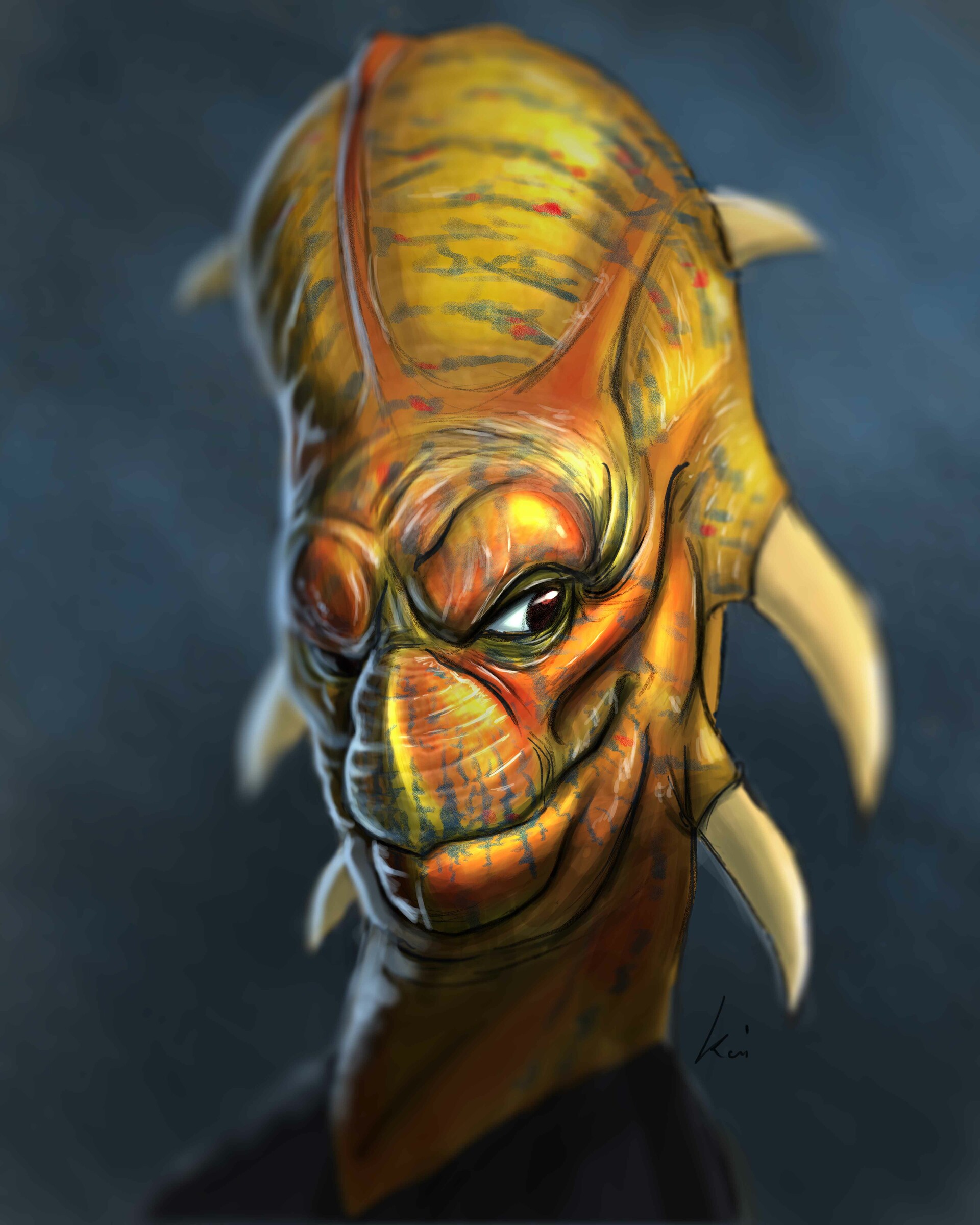 ArtStation - Concept Art Creature-Alien