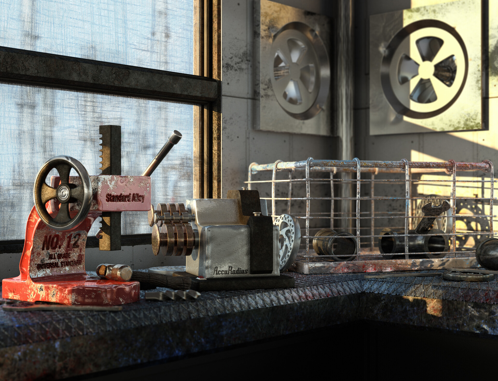 ArtStation - Machinist Room