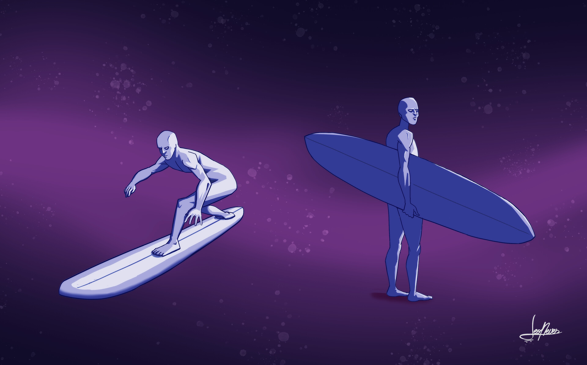 ArtStation - Silver Surfer